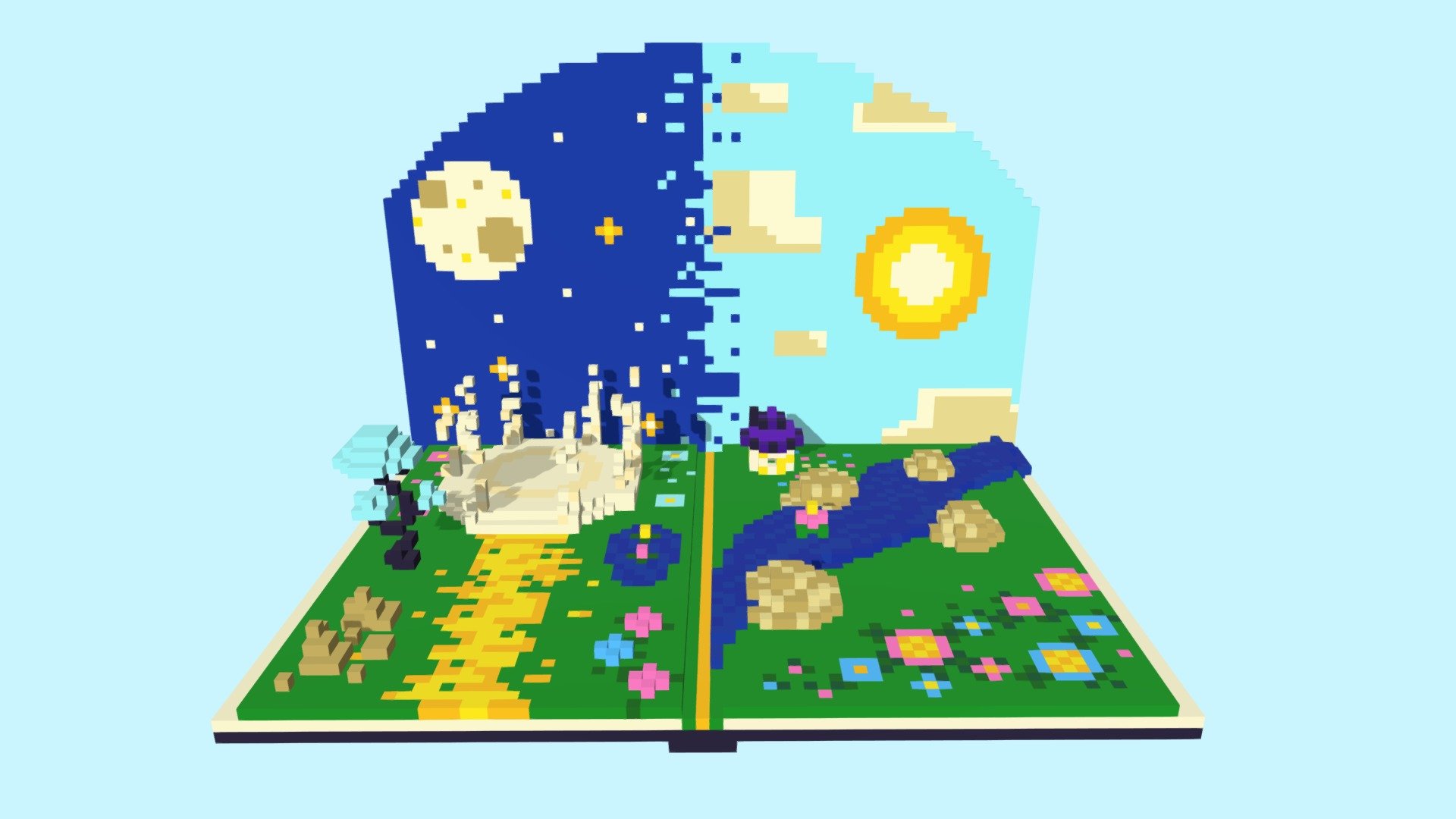popup book - 3D model by bassic (@miss_beshik) [7e04258] - Sketchfab