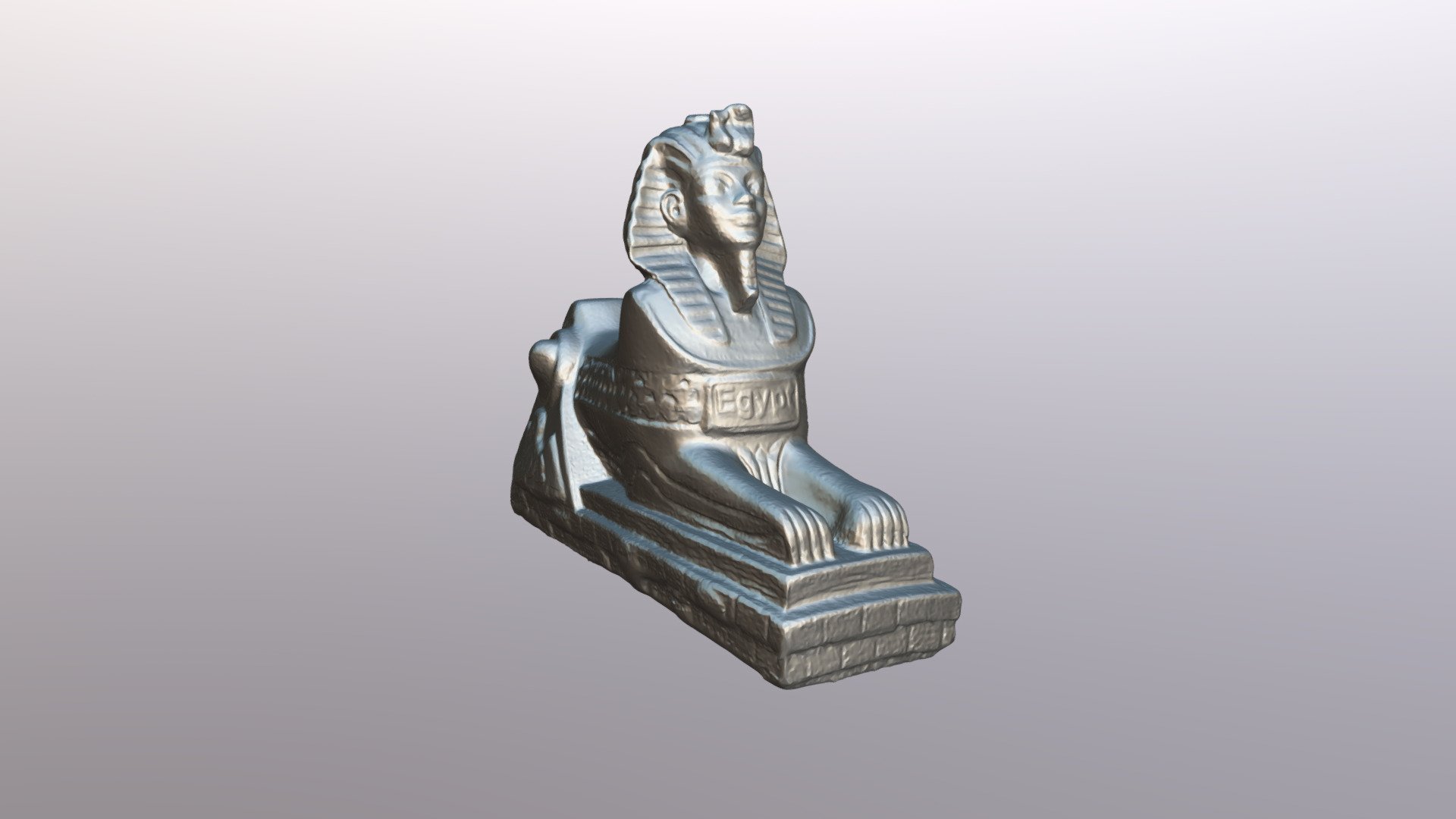 Sphinx - 3D model by ricarios [7e04573] - Sketchfab