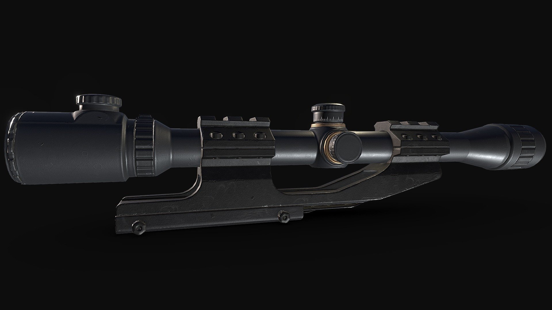 Sniper scope - 3D model by Bram van Hoof | 🇳🇱 (@BramvH) [7e05089 ...