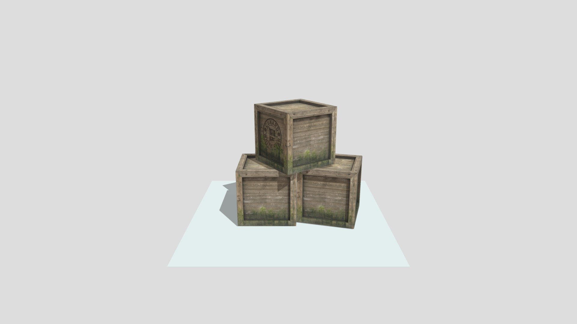 Prop Crates - 3D model by BasRuckebusch [7e0682a] - Sketchfab