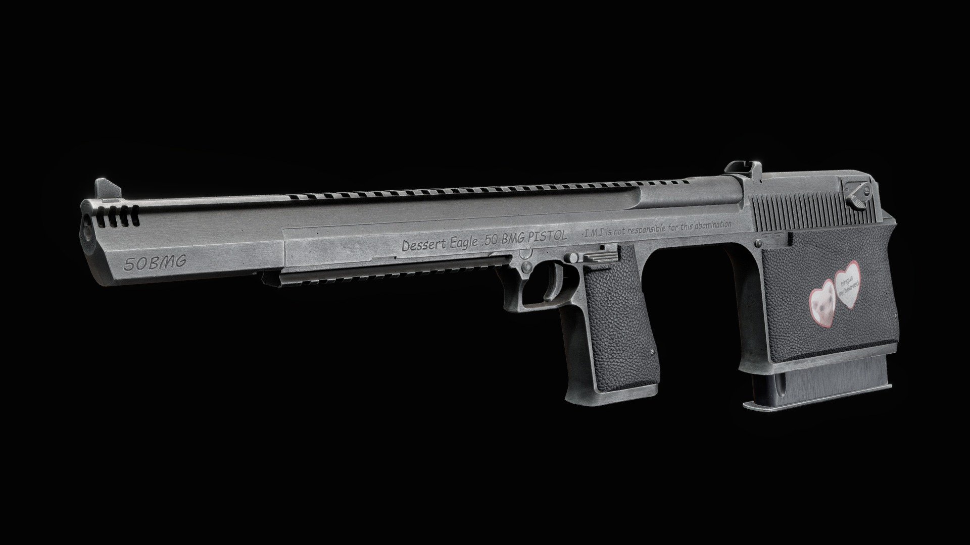 🐂 Dessert Eagle .50BMG 🐶 - Download Free 3D model by Alexandr Kryuchek ...