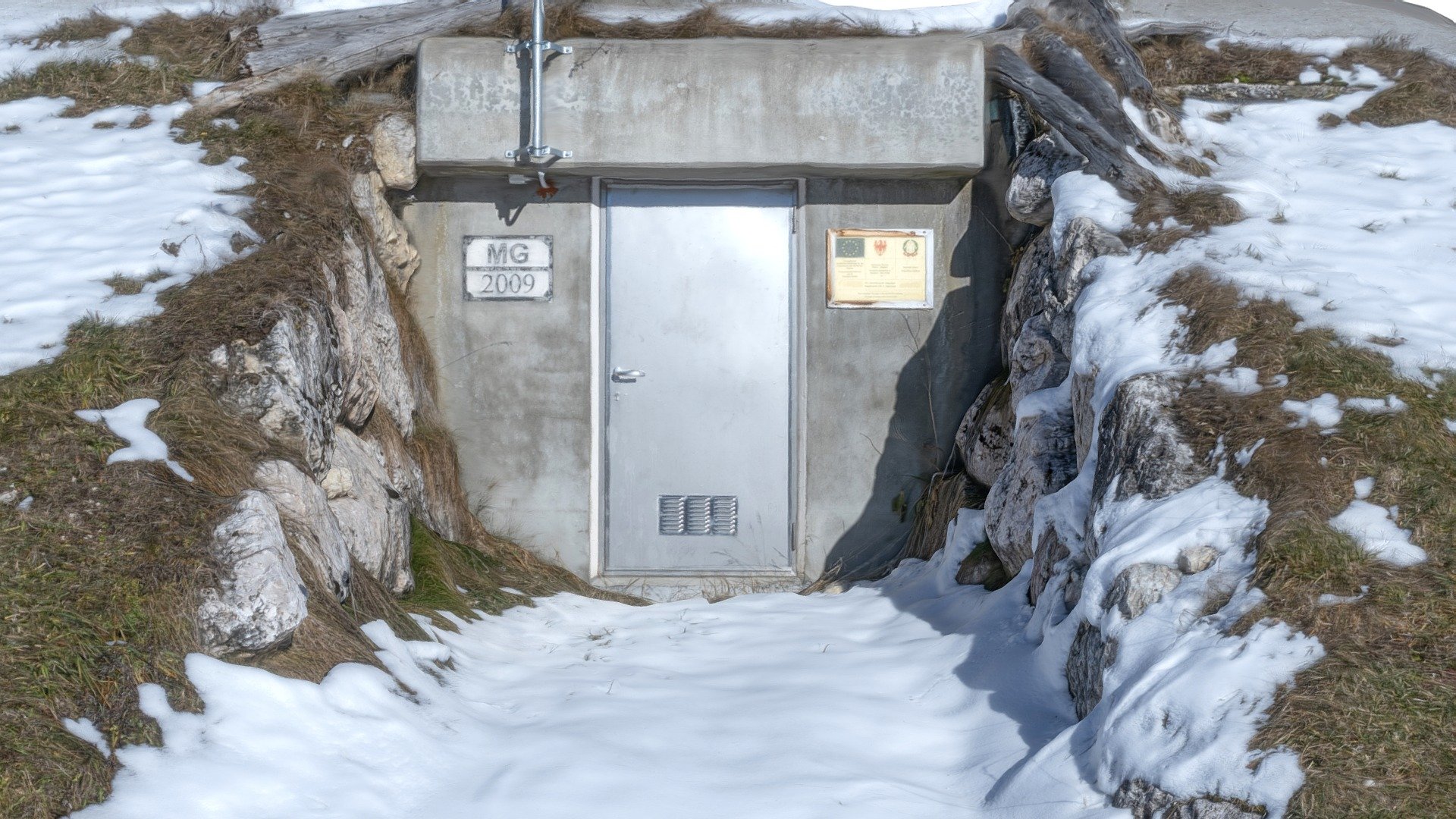 Snow Covered Bunker Scan - Buy Royalty Free 3D model by Austin Beaulier ...