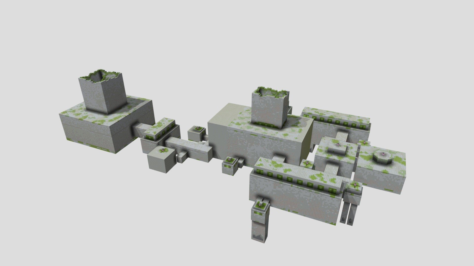 Puzzle Progressive Dungeon (1.16+) - 3D model by BreadBuilds [7e074df] - Sketchfab