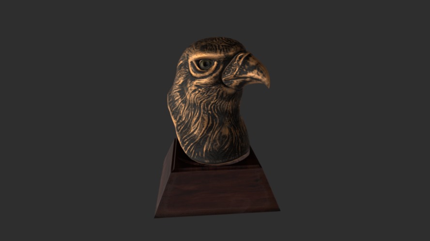 Bird Head Sculpture - 3D model by Sam Greer (@r8gato) [7e07f05] - Sketchfab