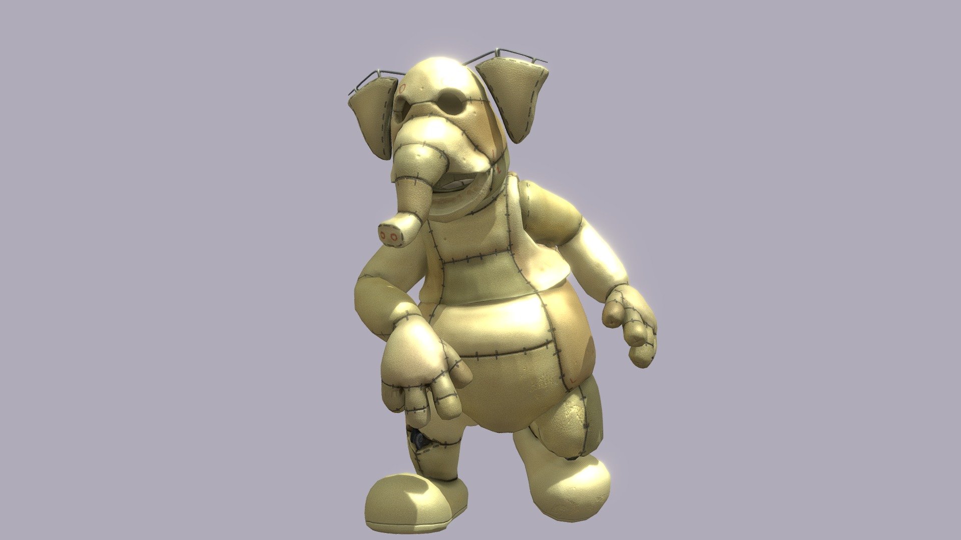Fnaf SOTM Foam Elephant Mascot - Download Free 3D model by skylajade69 ...