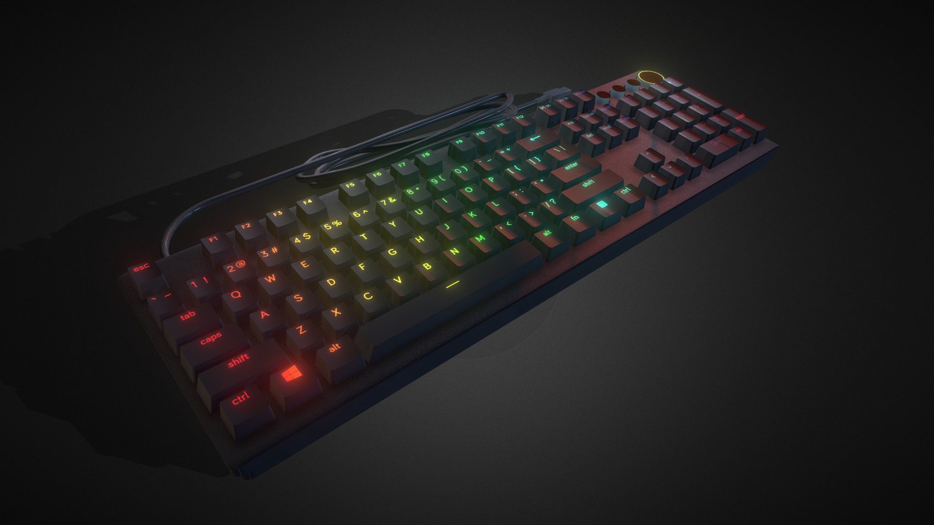 Razer Huntsman V2 Mechanical Keyboard - 3D model by KalashCG ...