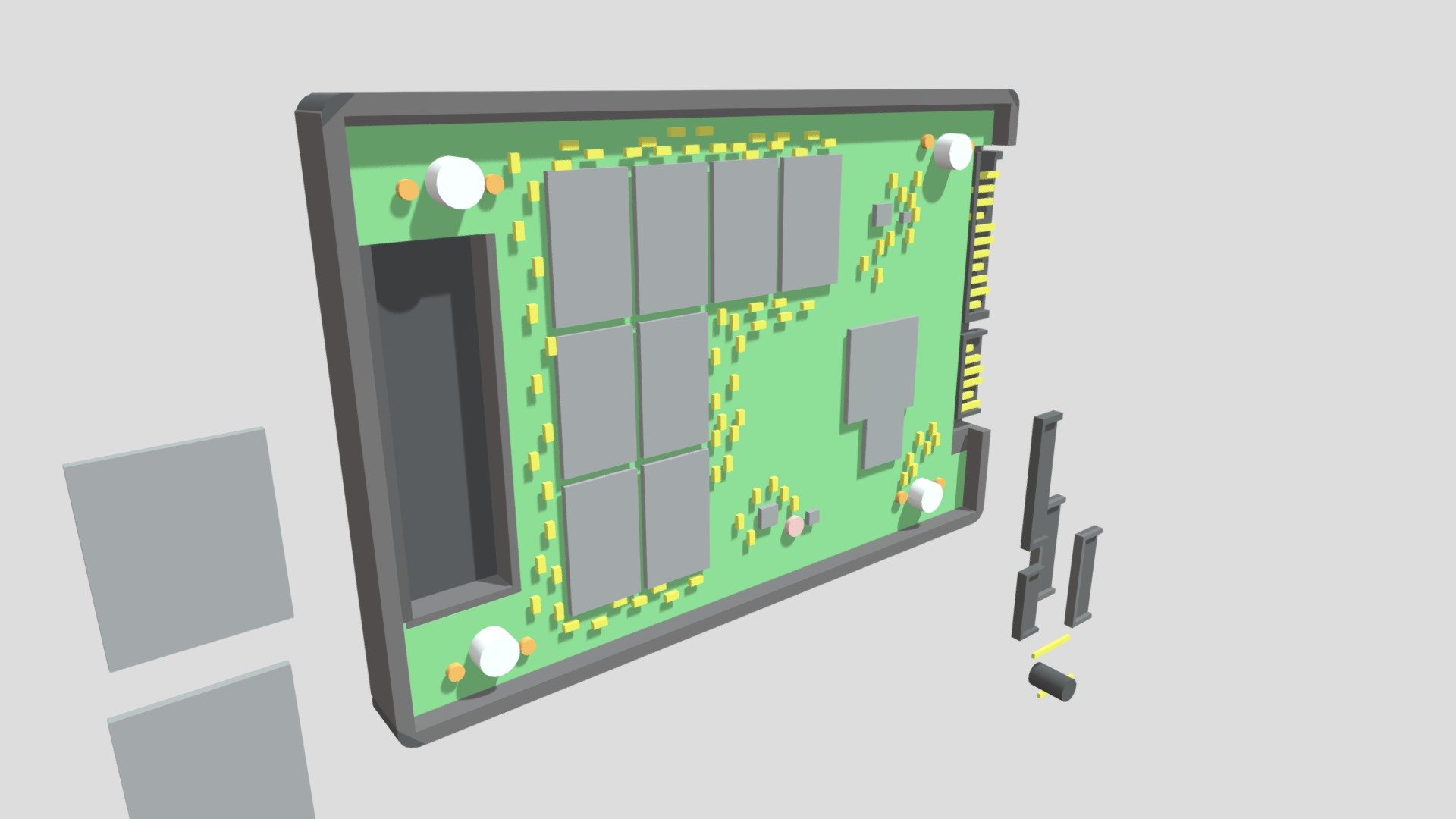 SSD - Download Free 3D model by GmedranoTIC [7e097b8] - Sketchfab