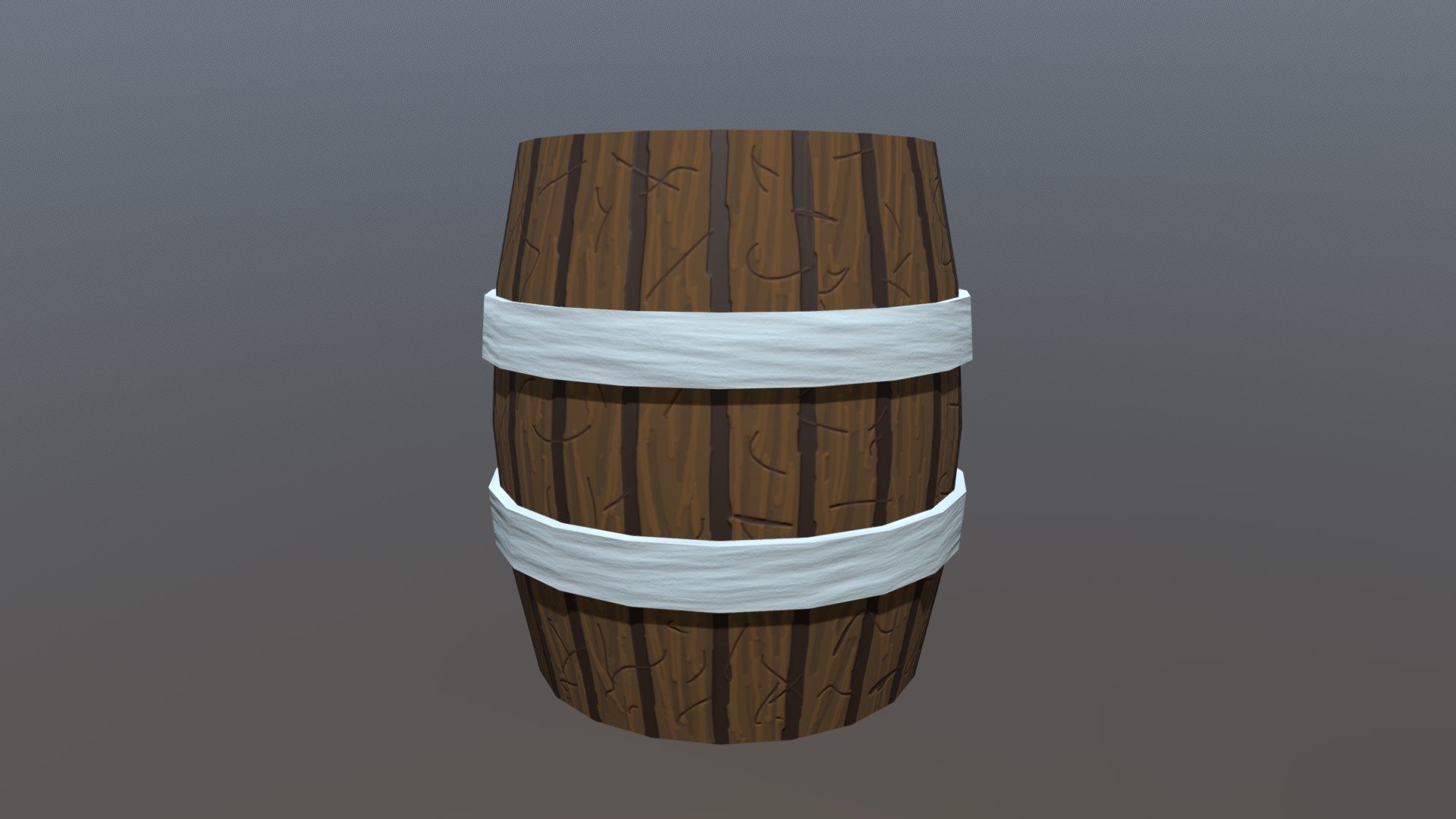 Barrel - Hand Painted - 3D model by shirinGuito [7e0b277] - Sketchfab