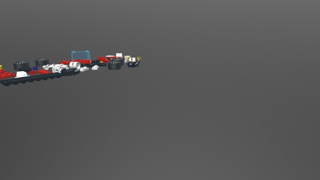 Lego System 6511 Rescue Runabout - 3D model by kambur [7e0b859] - Sketchfab