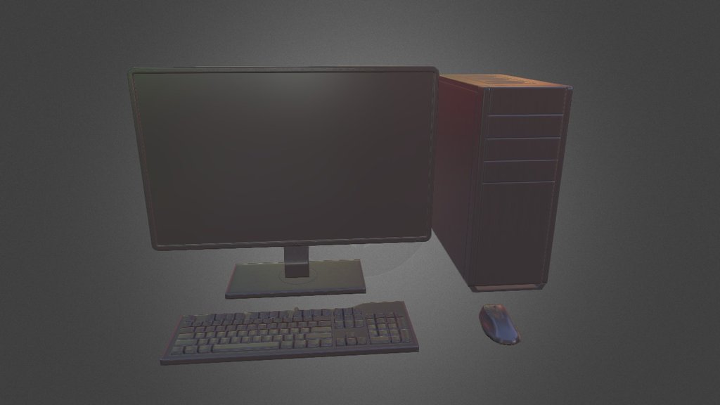 Computer - 3D model by NanoTurtle [7e0b8f0] - Sketchfab