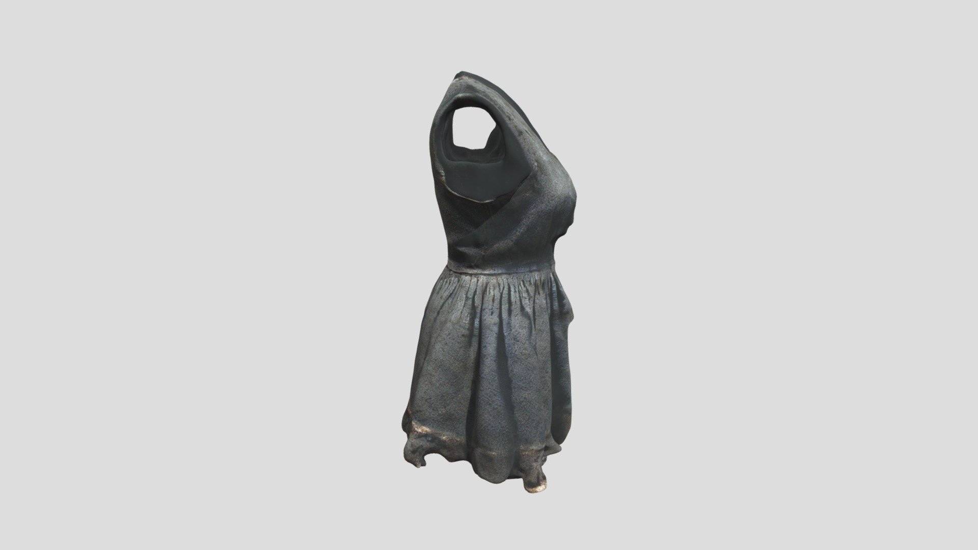 The tattered clothes of female criminals - Download Free 3D model by ...