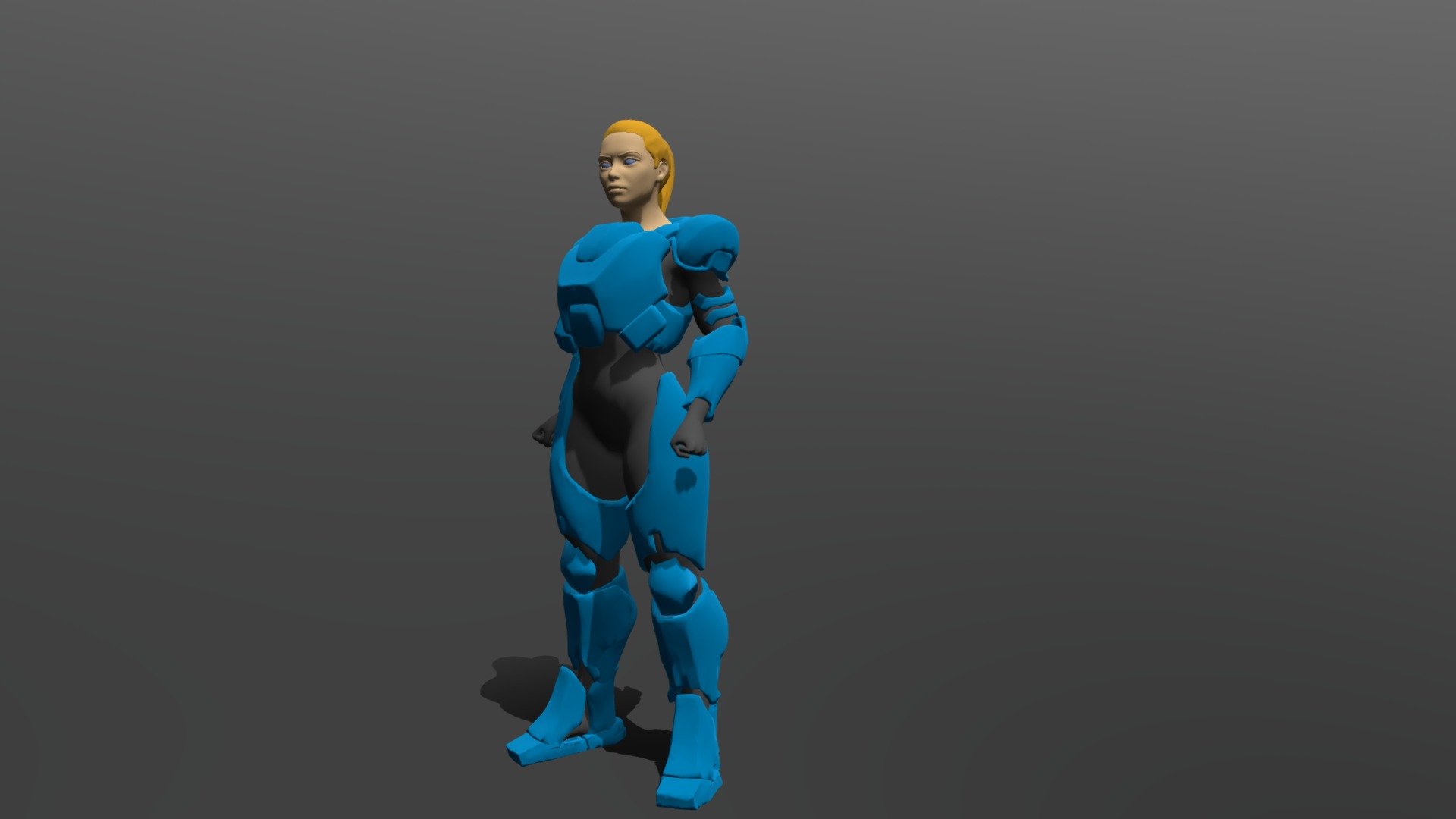 Main character animations (WIP) - 3D model by Warreng1229 [7e0d09f ...