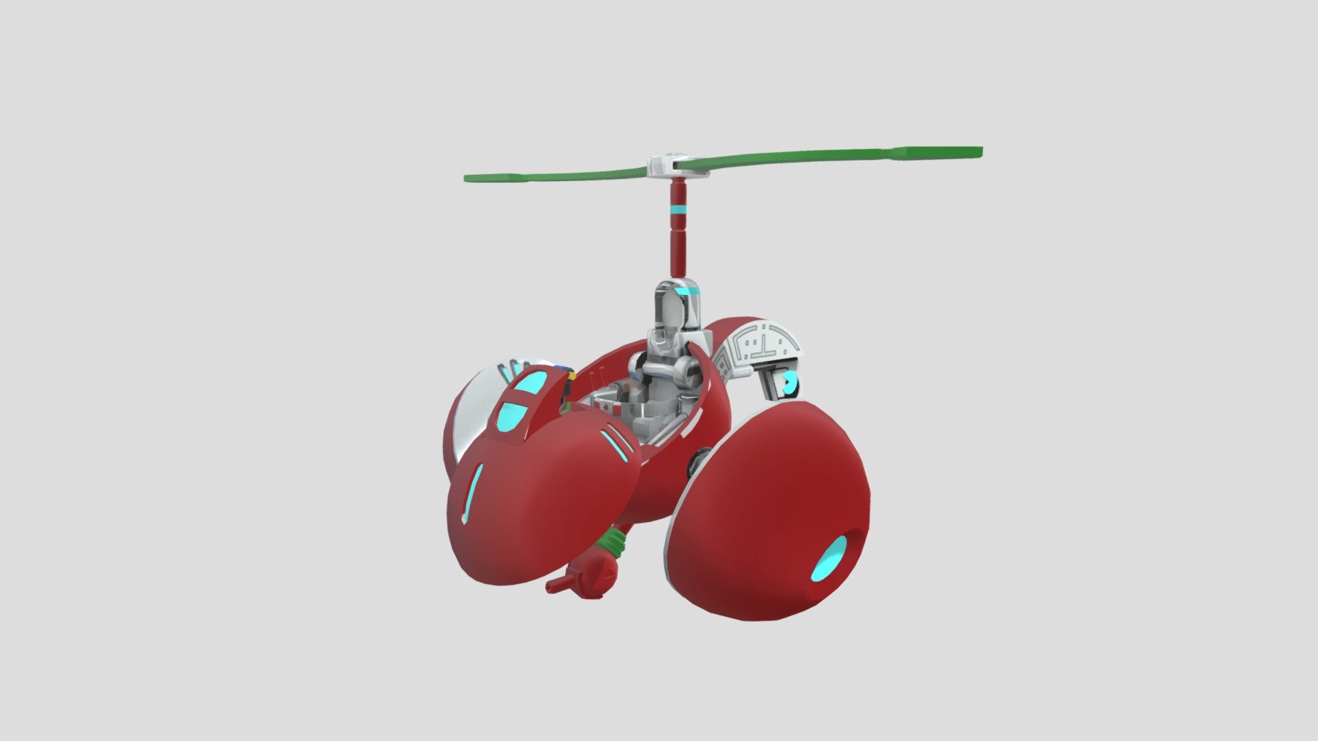 Cherry Copter - PMATGA - Download Free 3D model by NB Productions ...