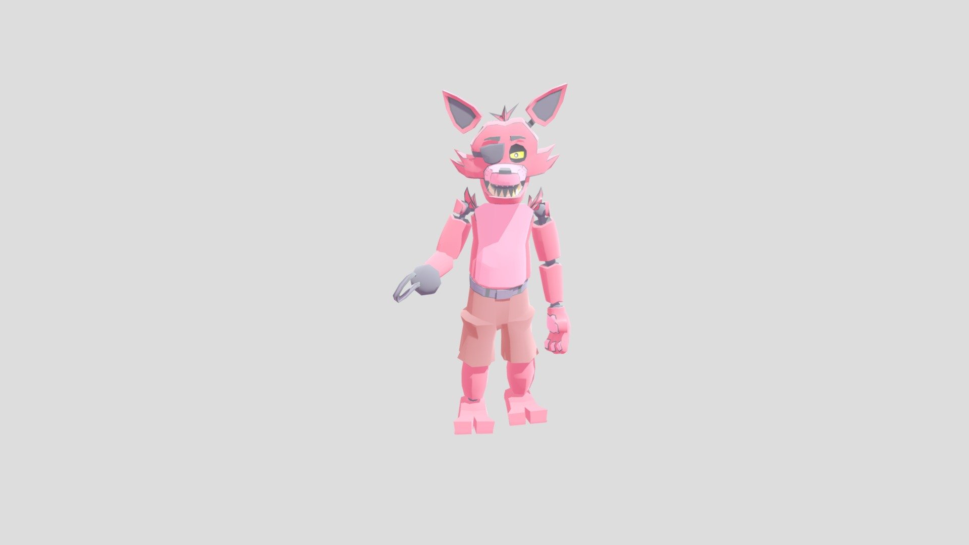 Retro Fixed Foxy - Download Free 3D model by FOXYNOSE ...