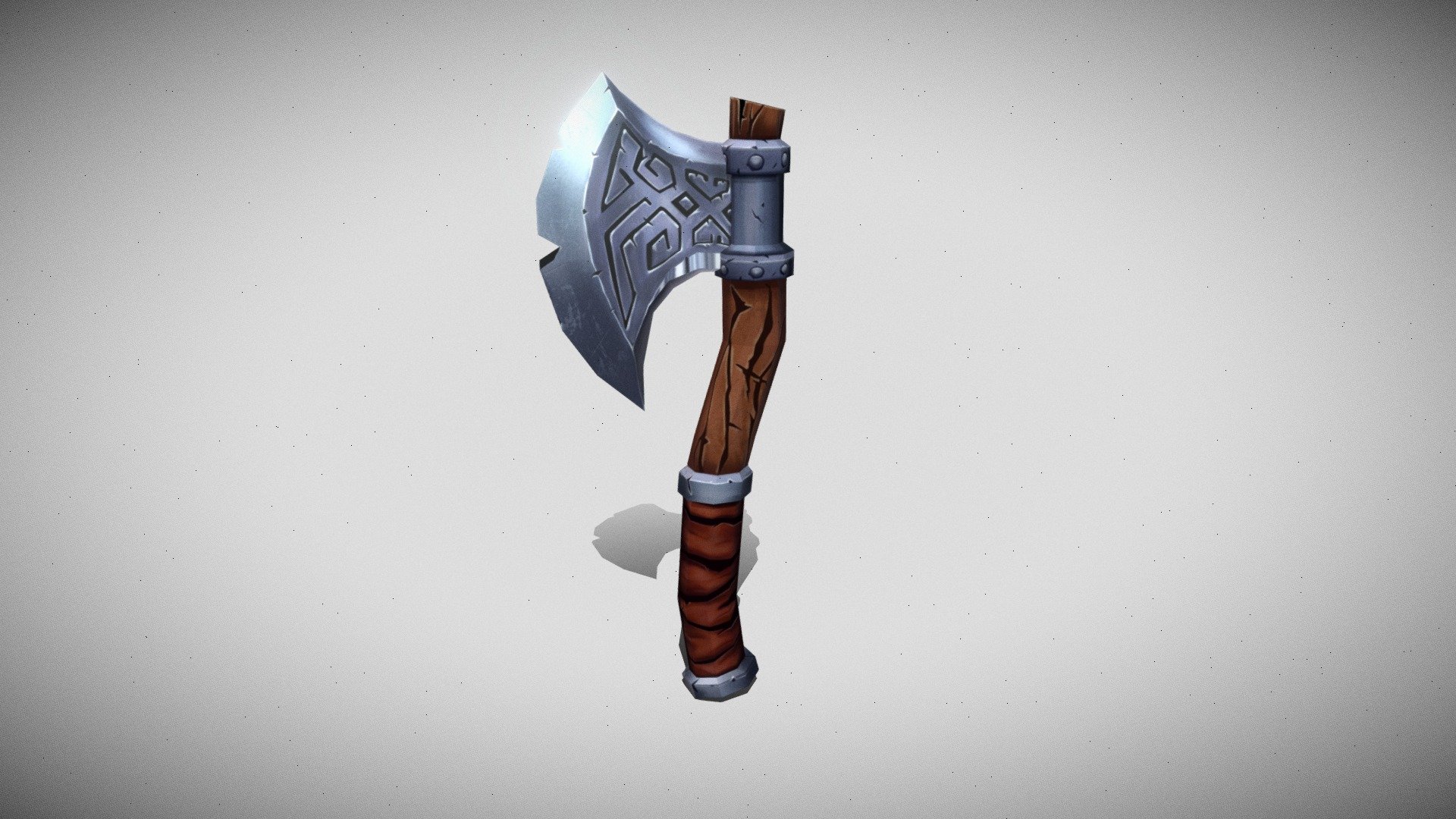Axe Final - 3D model by llamasterpol [7e100f8] - Sketchfab
