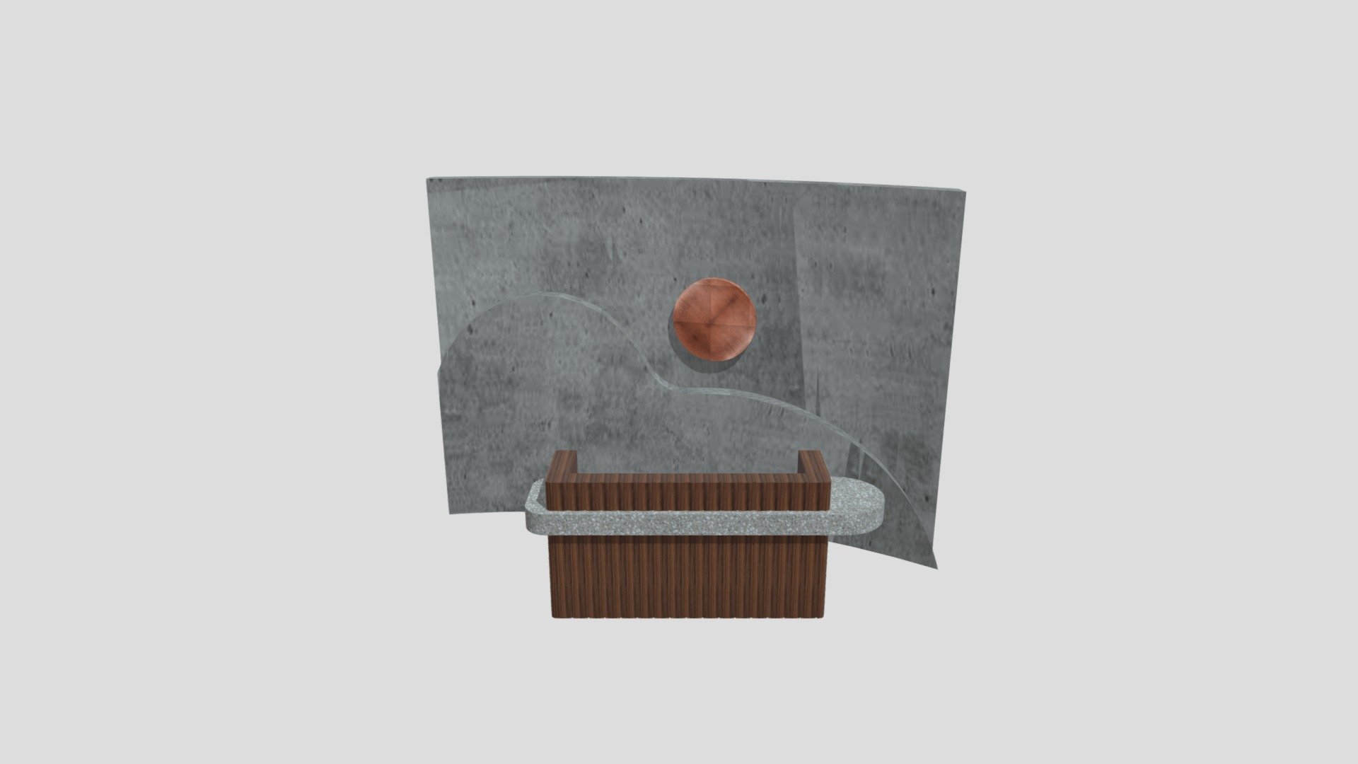 Front y Back desk - 3D model by mategp [7e10593] - Sketchfab