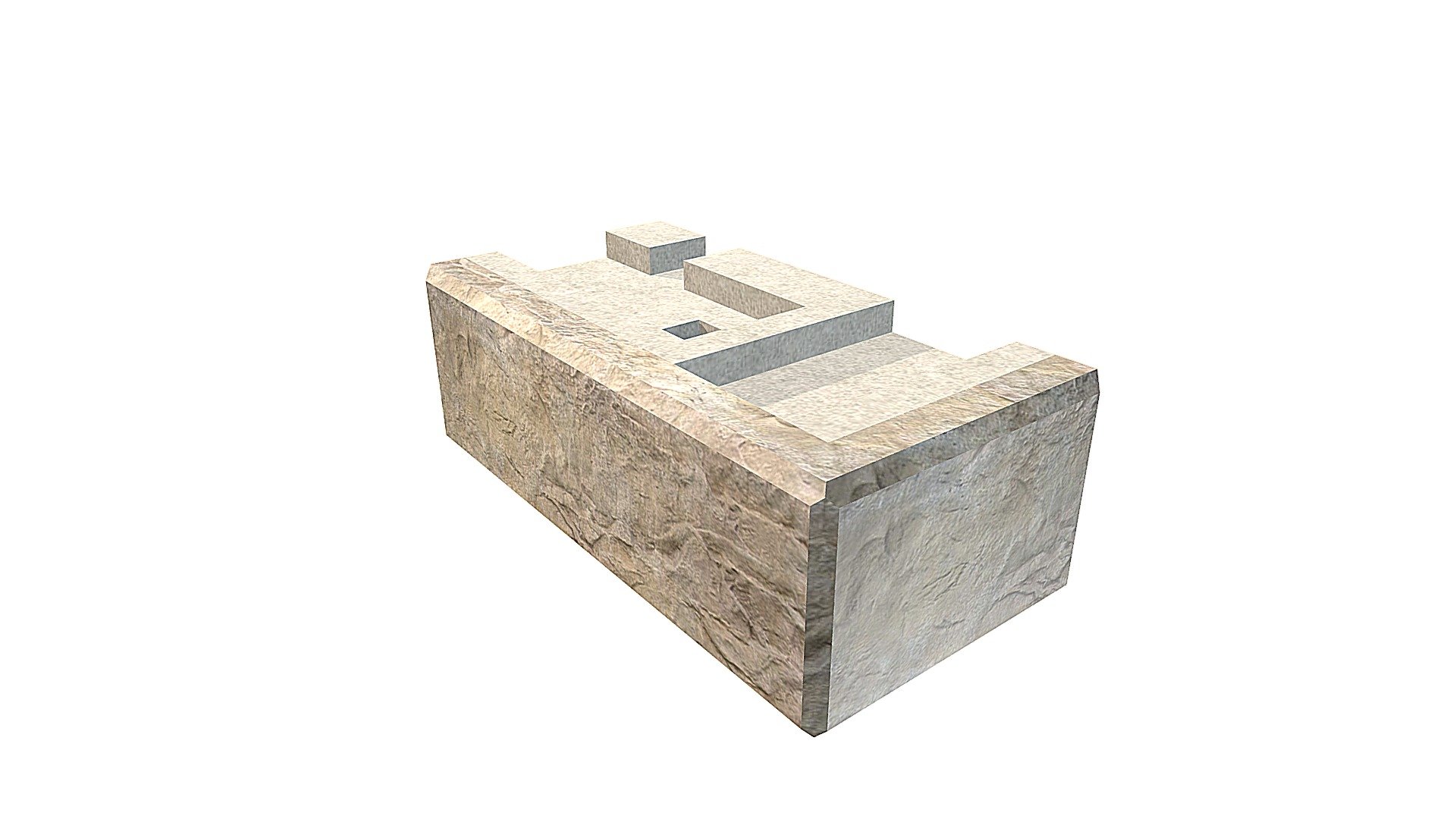 Corner Block - 3D model by ReCon Retaining Walls (@reconwalls) [7e10fca ...