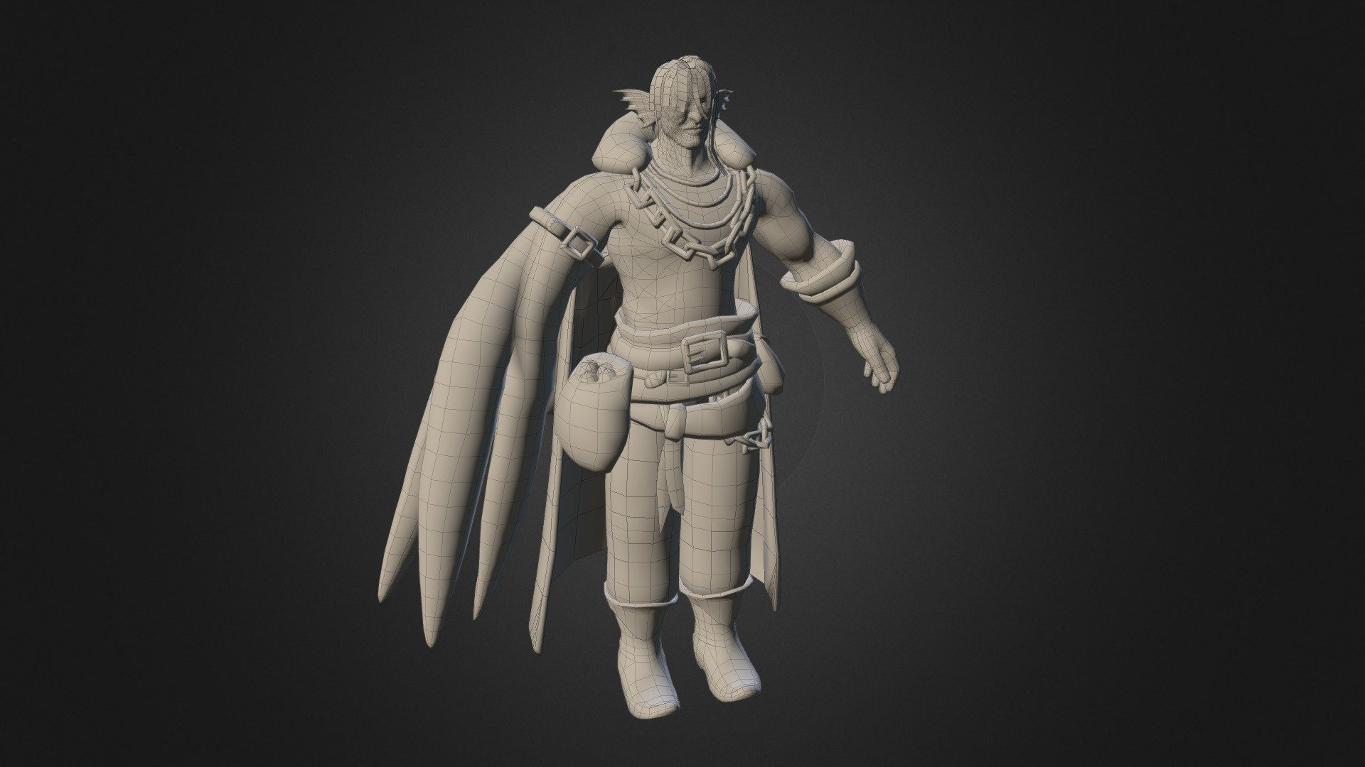 Mike Mellow - 3D model by Cheng-yu (@jprf99) [7e119de] - Sketchfab