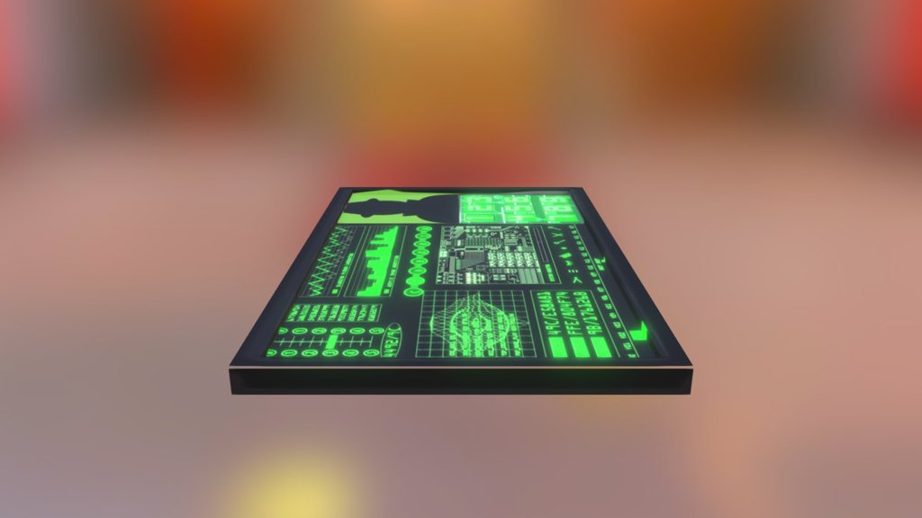 Tablet - 3D model by jonolitho [7e136f7] - Sketchfab