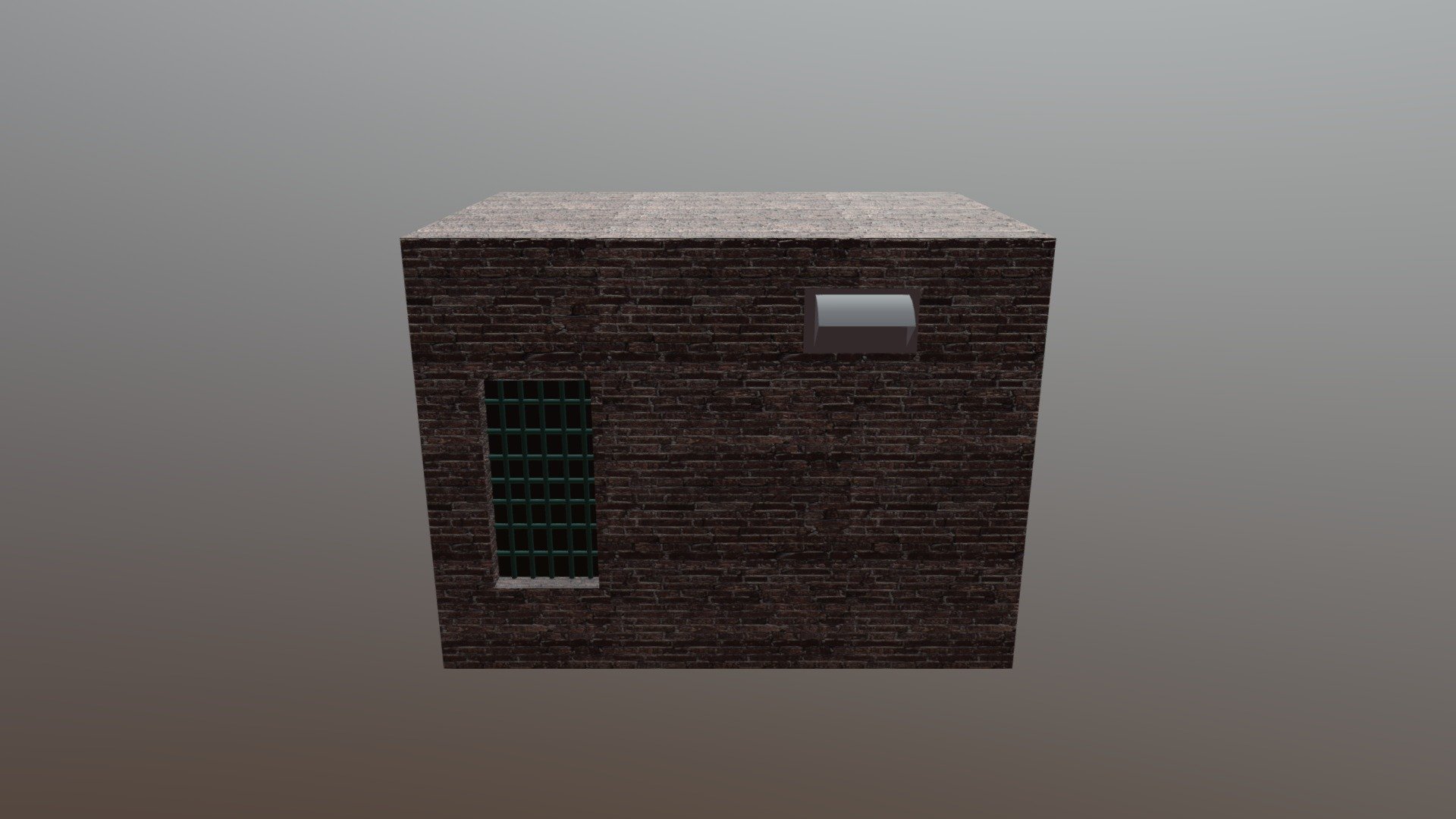 Brick Building - 3D model by brow3949 [7e154fa] - Sketchfab