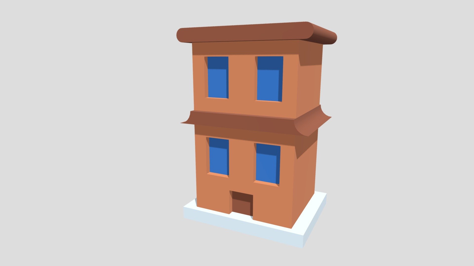 Low Poly Building - Download Free 3D model by Sba Stuff (@sbastuff ...