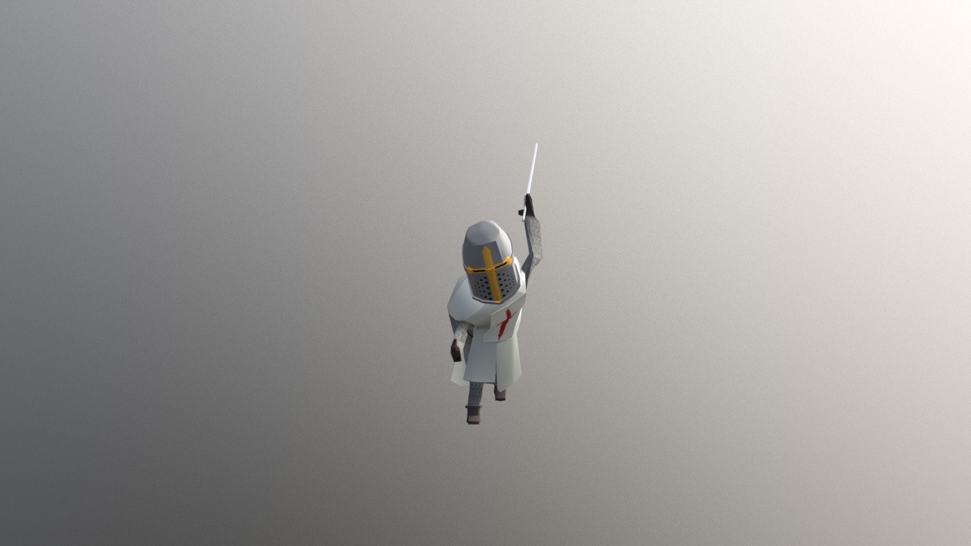 Knight Walk Cycle - 3D model by Rob Fitz (@robfitz) [7e1746c] - Sketchfab