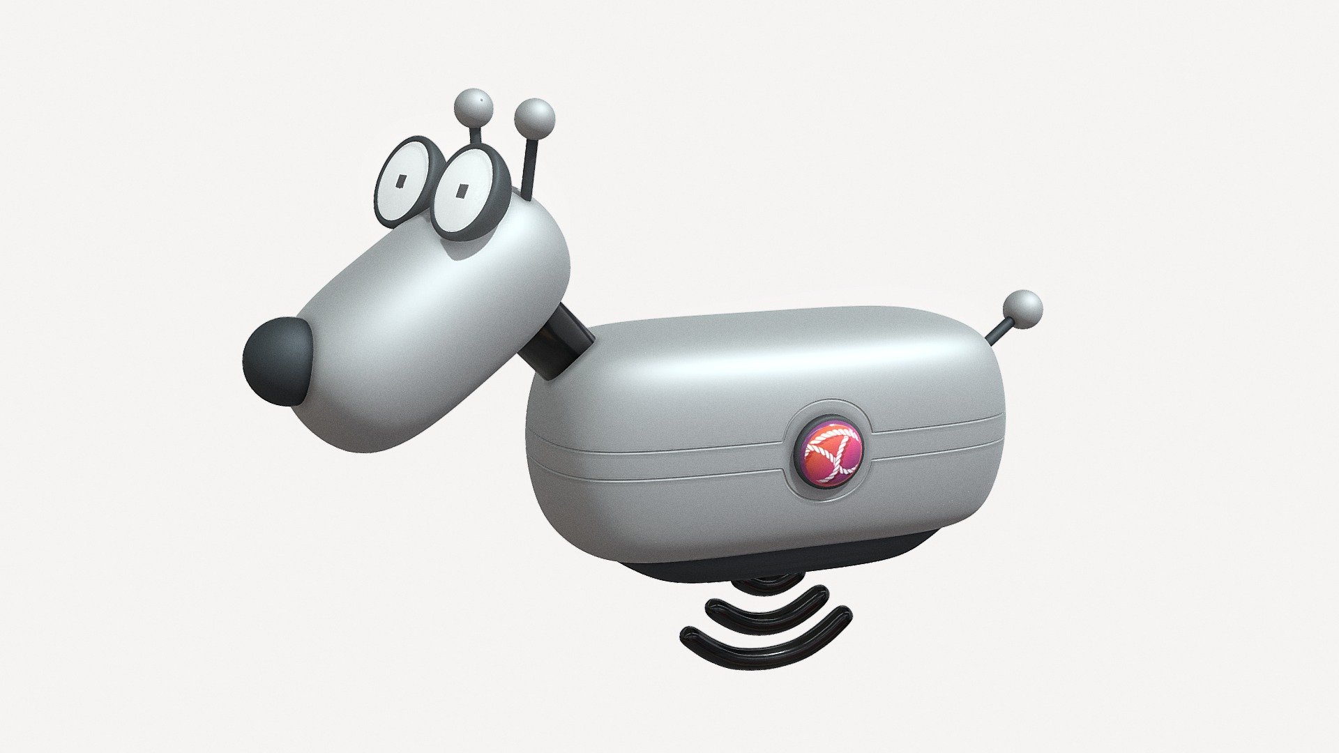 7th robot dog fin 1 - 3D model by Amin Adukov (@Aminchok) [7e18c2c ...