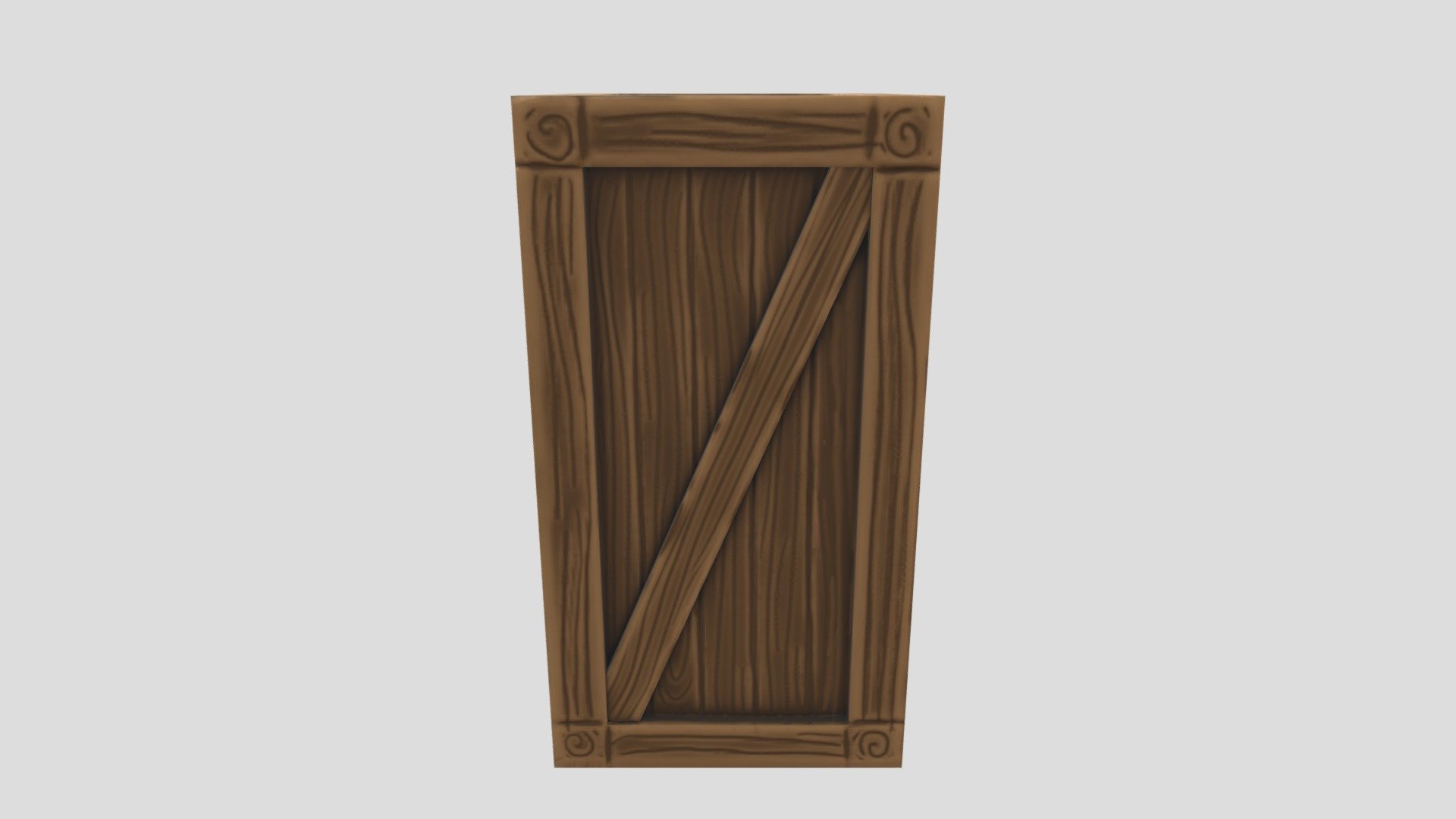 2x1 Stylized Crate - 3D model by mechlai [7e1980b] - Sketchfab