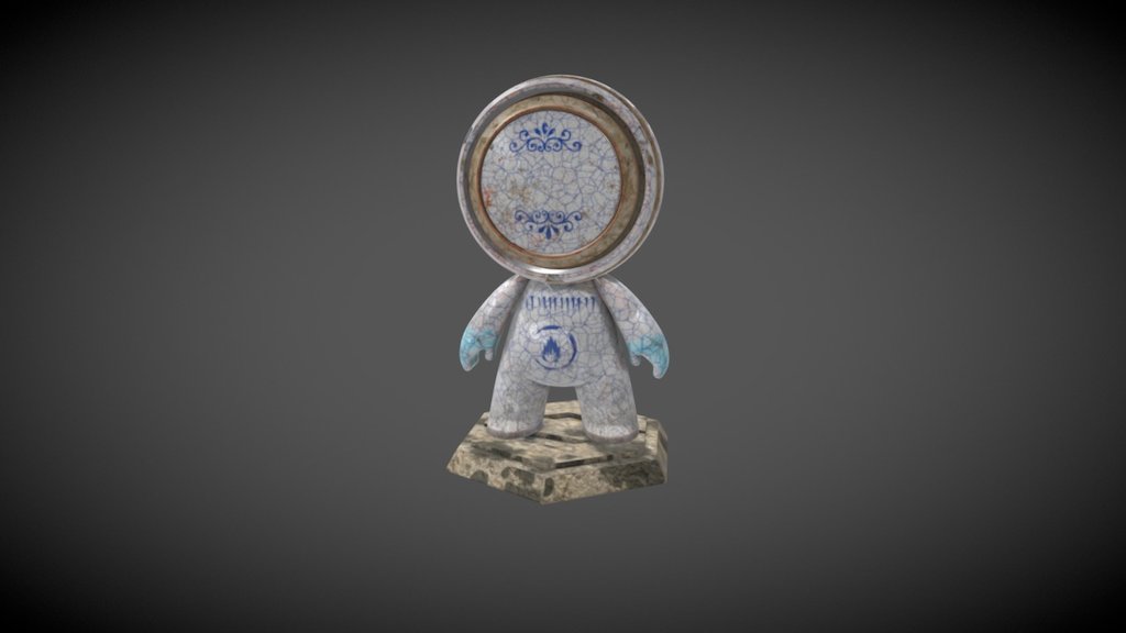 Meet Mat Porcelain - 3D model by bobbyart [7e19c19] - Sketchfab