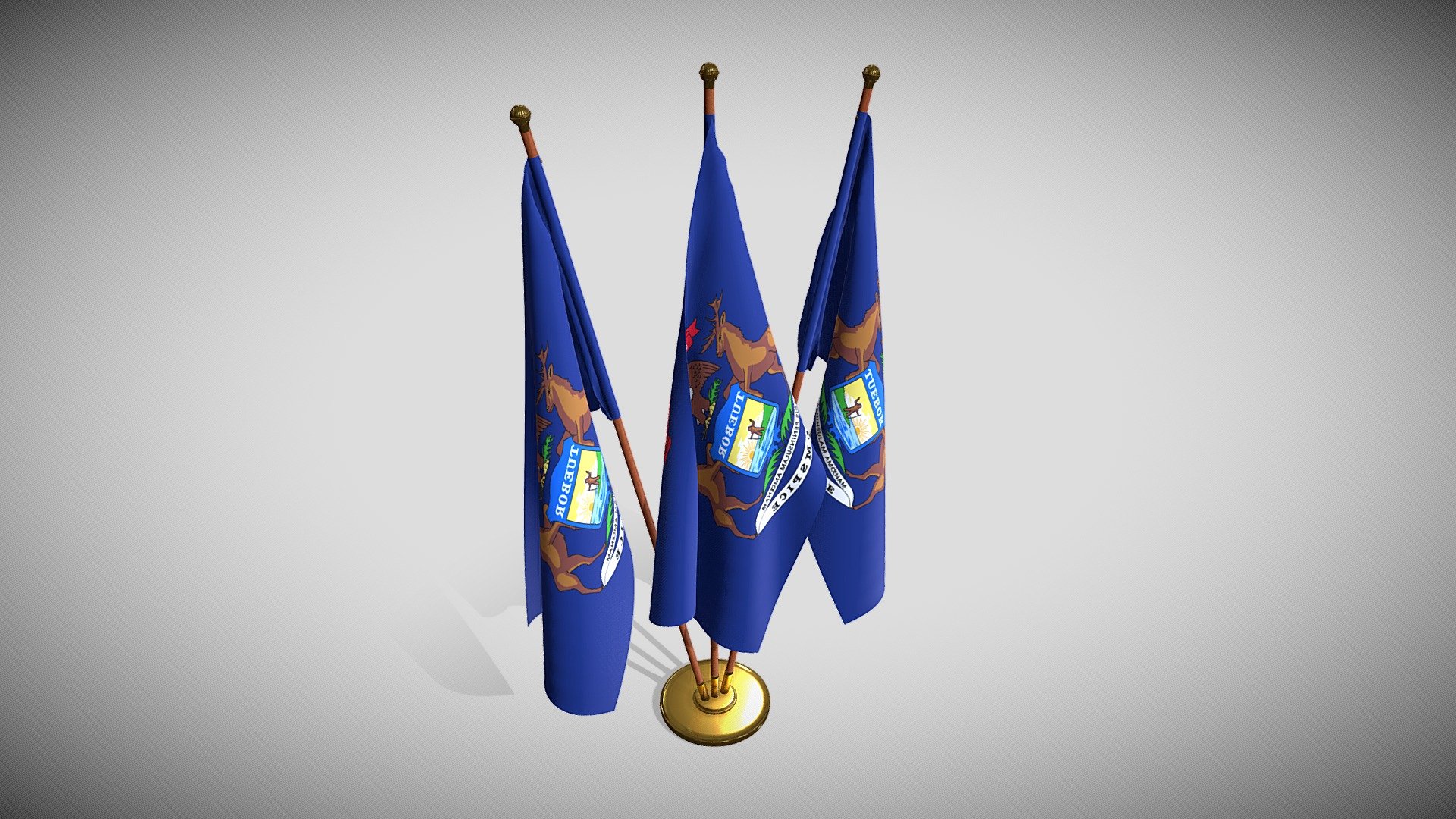 Flag V3 - Buy Royalty Free 3D model by dragosburian [7e1a9fb ...