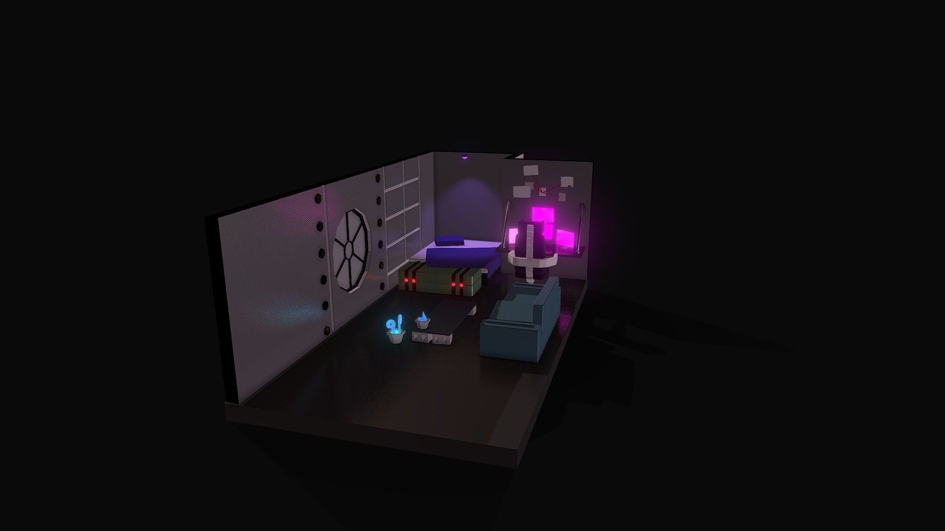 Isometric - Download Free 3D model by MrCharileIslas [7e1c005] - Sketchfab