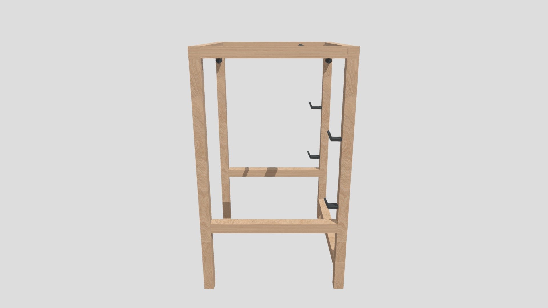 Weight Lifting Rack Prototype Model - 3D model by withondra [7e1c100 ...