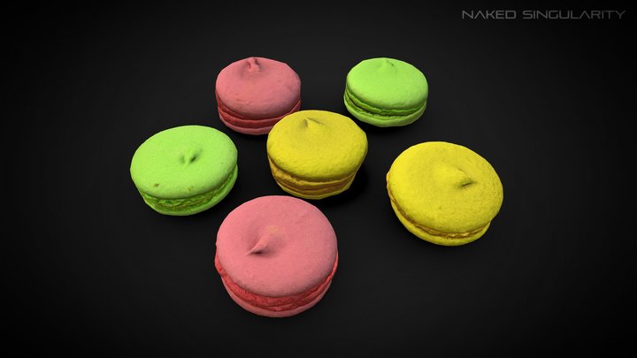 Macaroon 3D models - Sketchfab