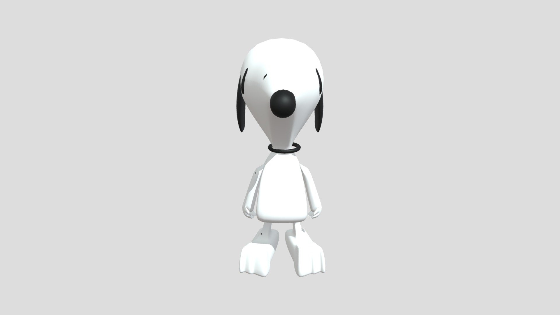 Snoopy - 3D model by kirsultana [7e1d656] - Sketchfab