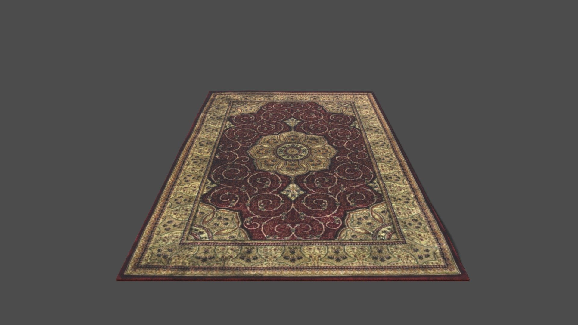 Rug - 3D model by Dumokan Art (@dumokanart) [7e1e505] - Sketchfab