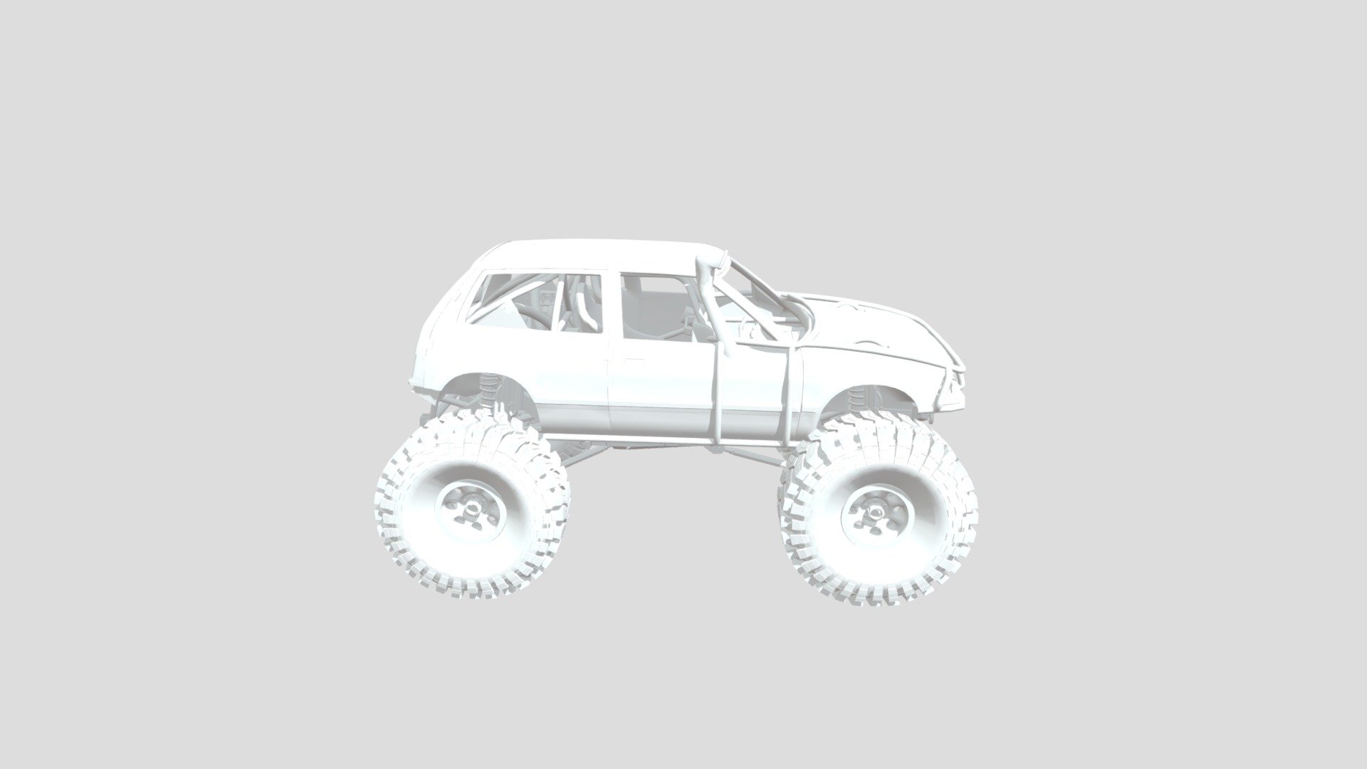 Hatchback swapped Rock Crawler - Download Free 3D model by RigaTony ...