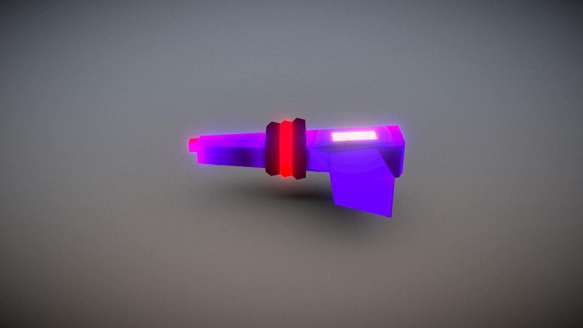Purple Gun Blaster - Download Free 3D model by Cobbled_Rocket ...