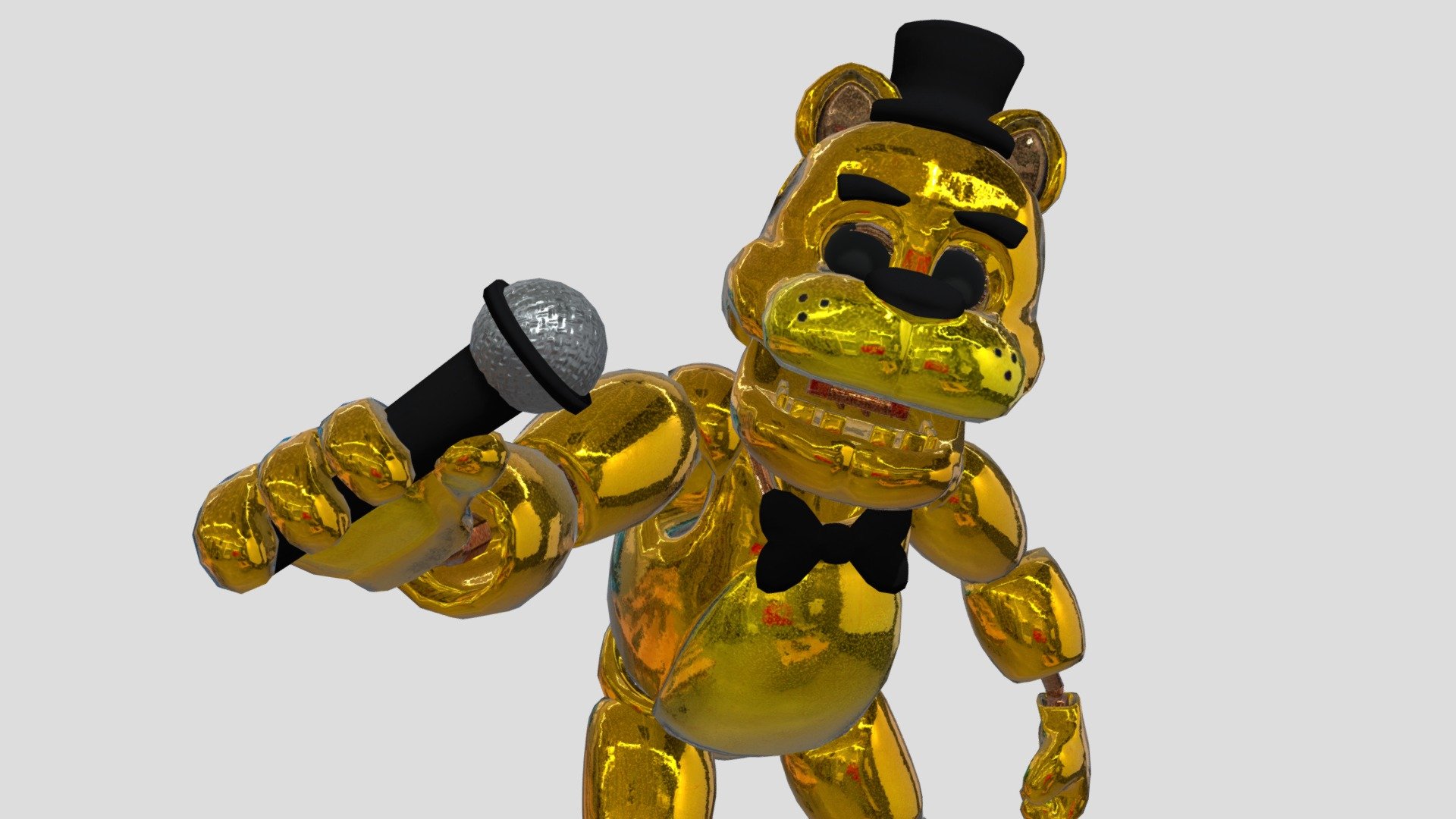 Golden Freddy - Download Free 3D model by OrangeSauceu [7e1ee84 ...