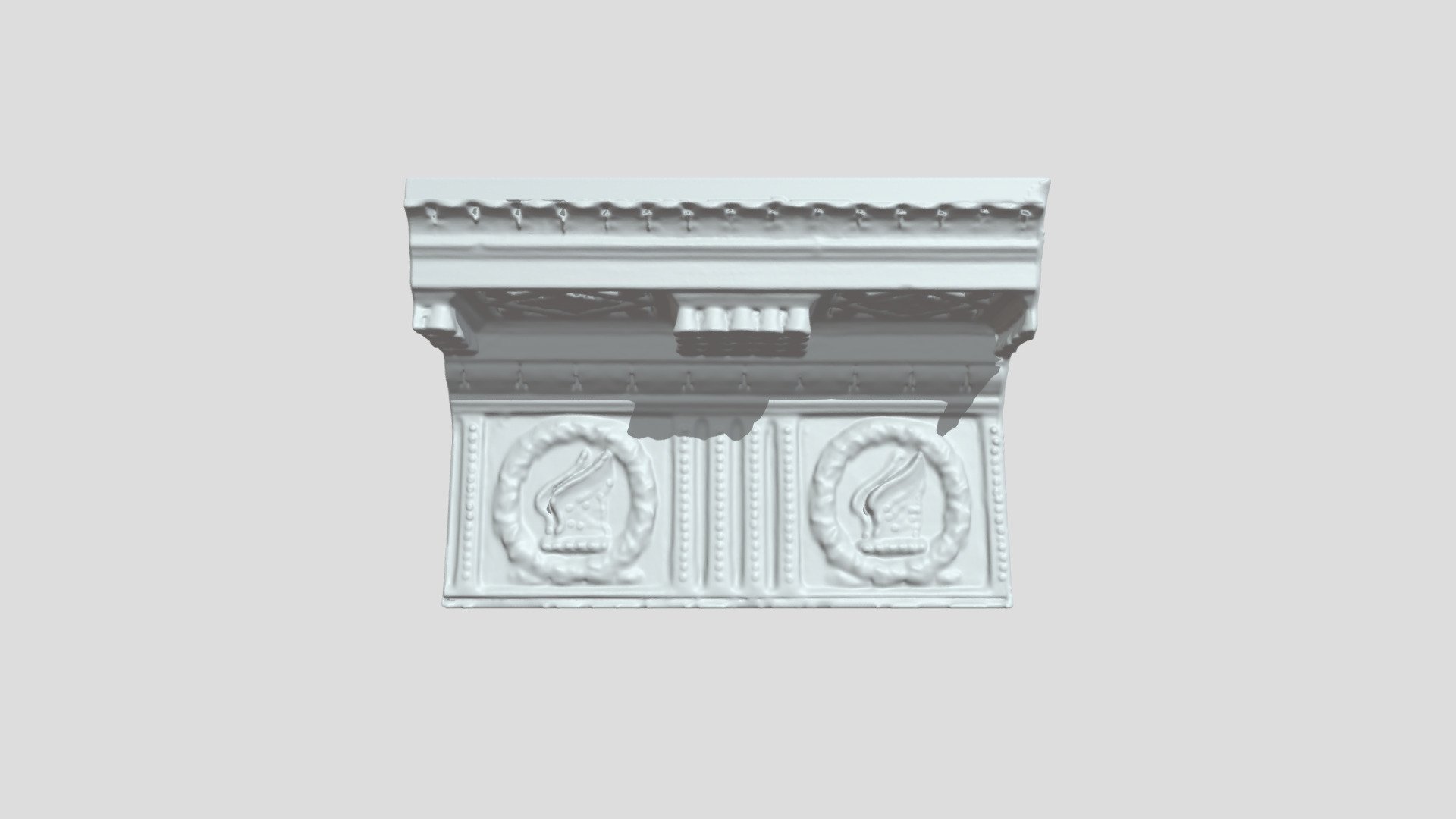 Ceiling Coving 2 (Dining Room) - Version 1 - Download Free 3D model by Chapel_Prints_CO (@McKie ...