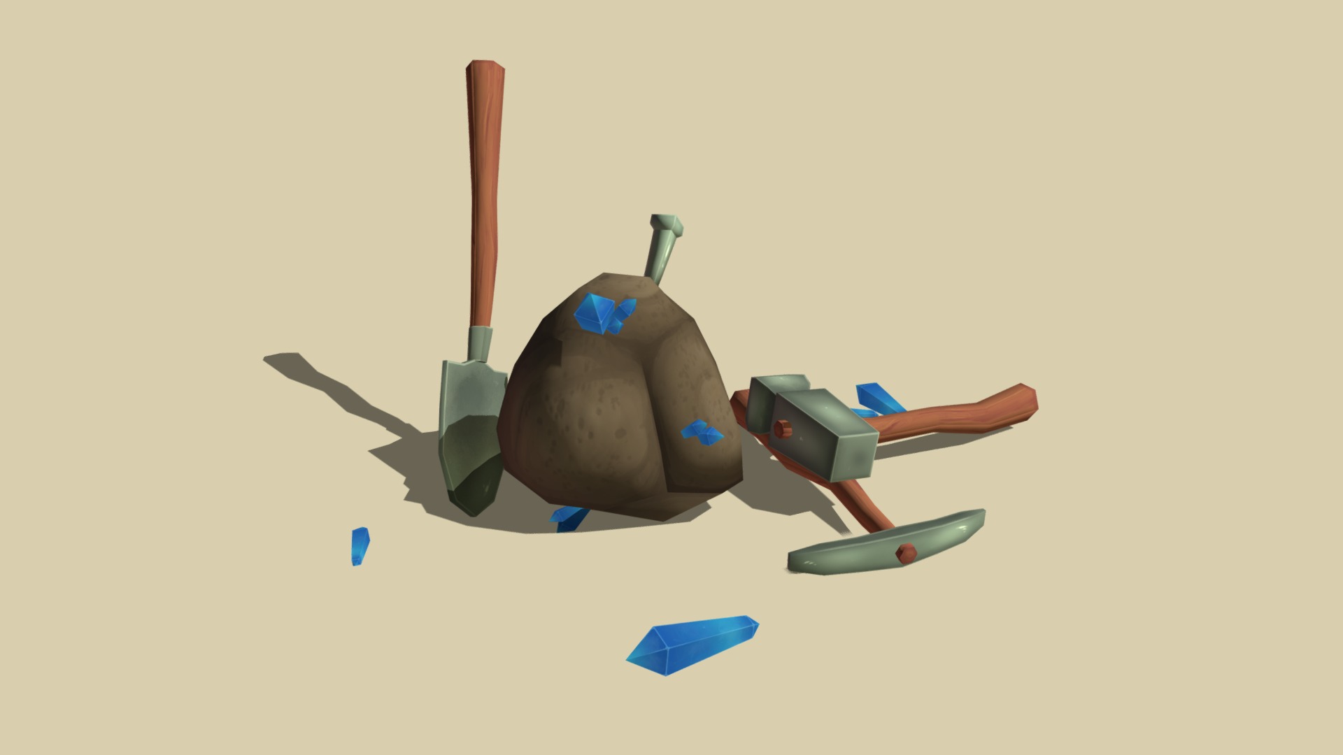 Mining Tools - 3D model by Everson Lawrence (@EversonLawrence) [7e1f6be ...