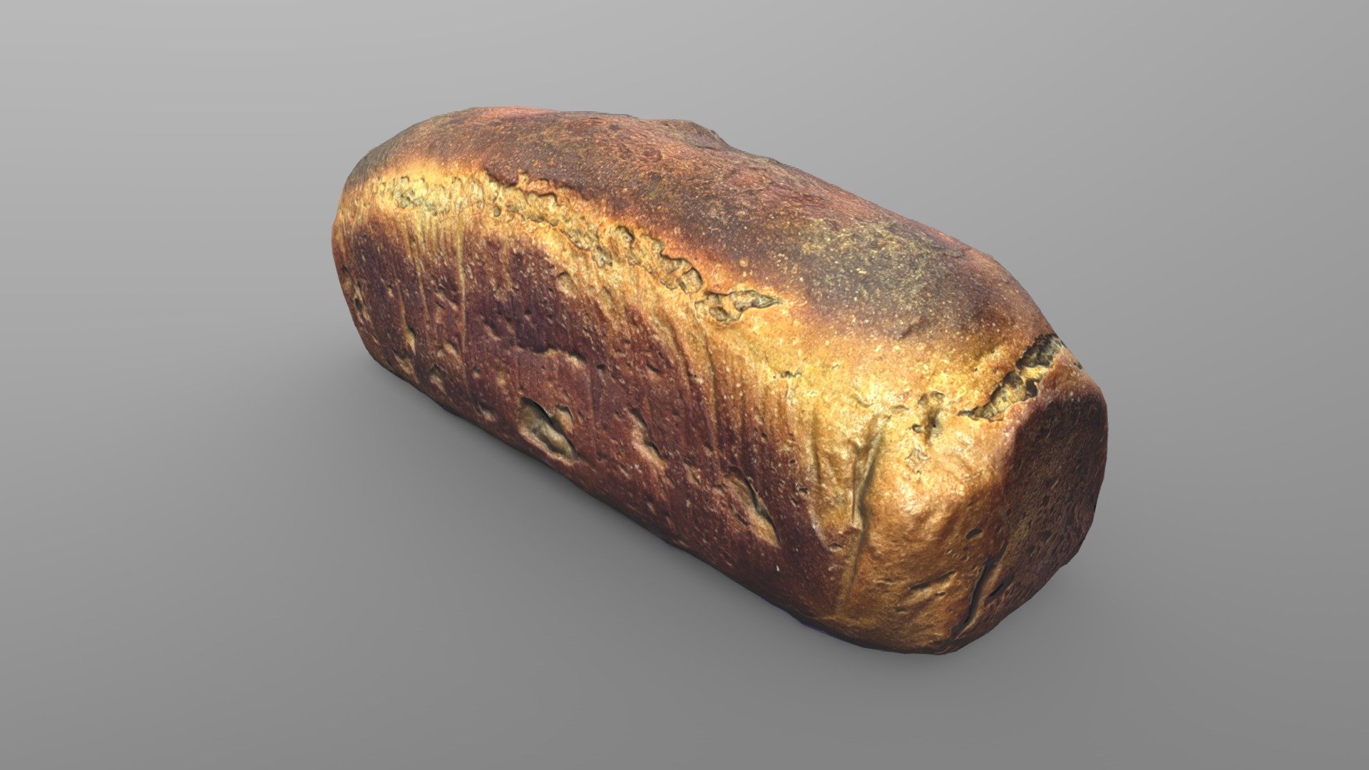 Sourdough Bread Loaf - Download Free 3D model by bcwilcox [7e1f90a ...