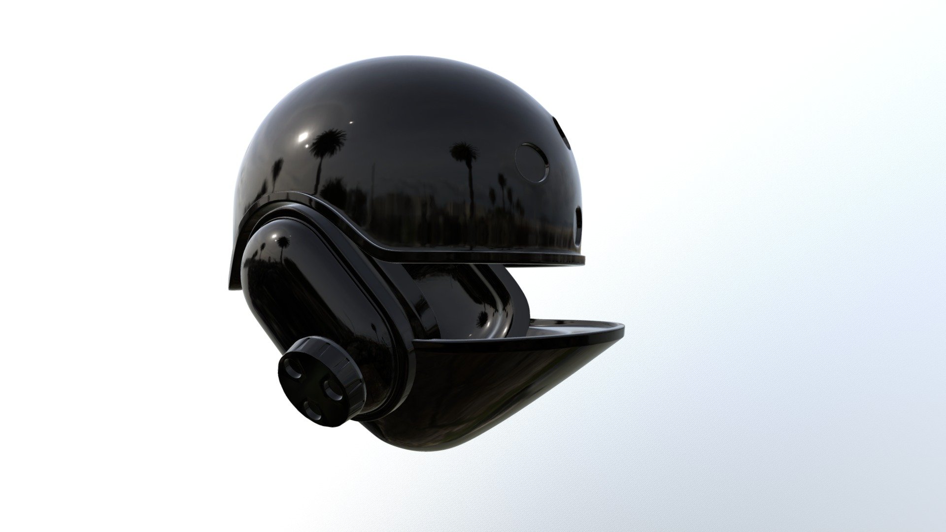 Star Wars - Imperial Ground Crew Helmet - Buy Royalty Free 3D model by ...