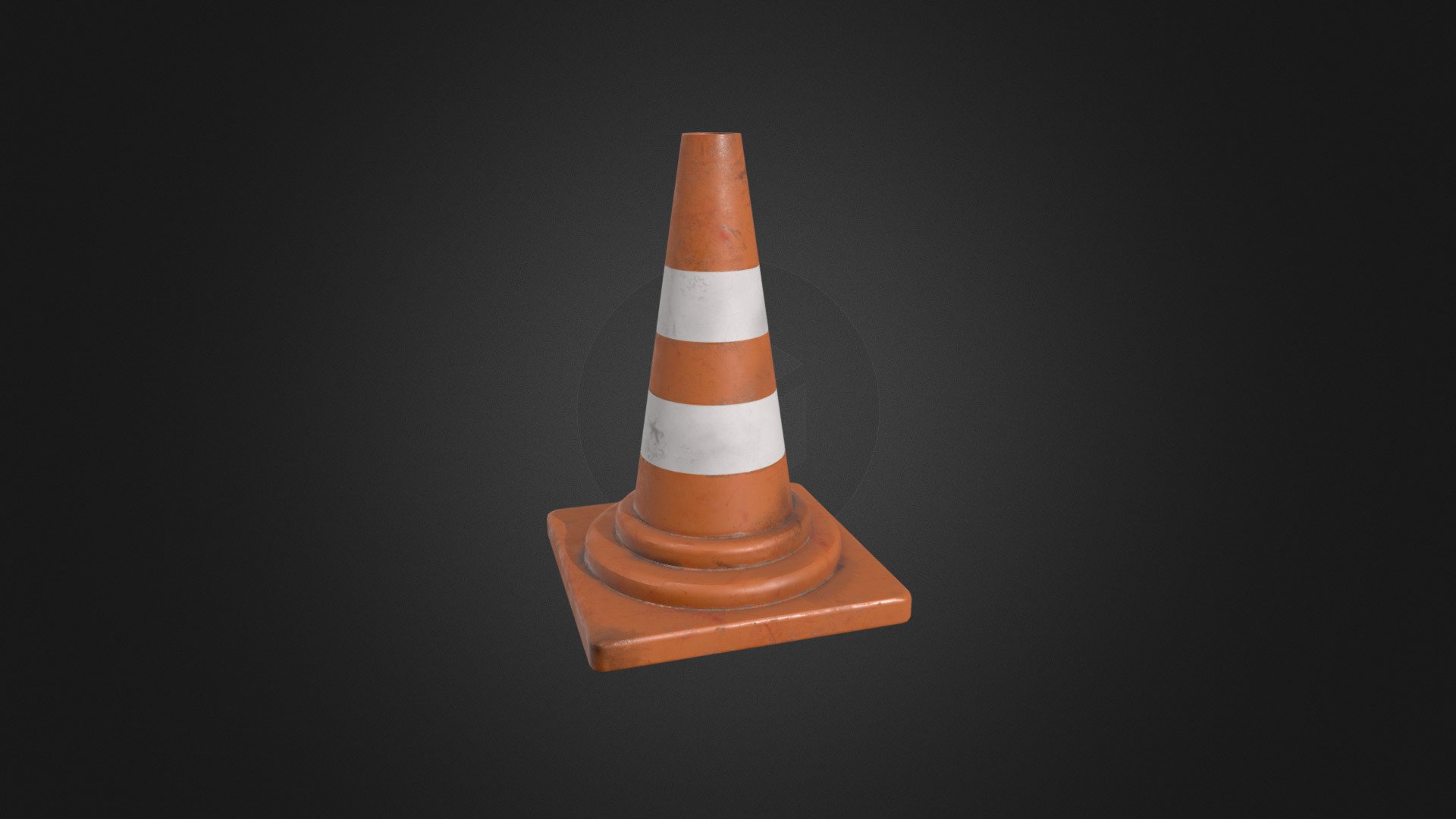 Street Cone - 3D model by adatref [7e20f4a] - Sketchfab