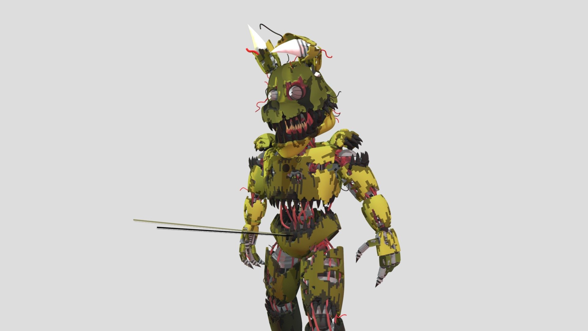 Nightmare Springtrap - Download Free 3D model by ann55010970637 ...