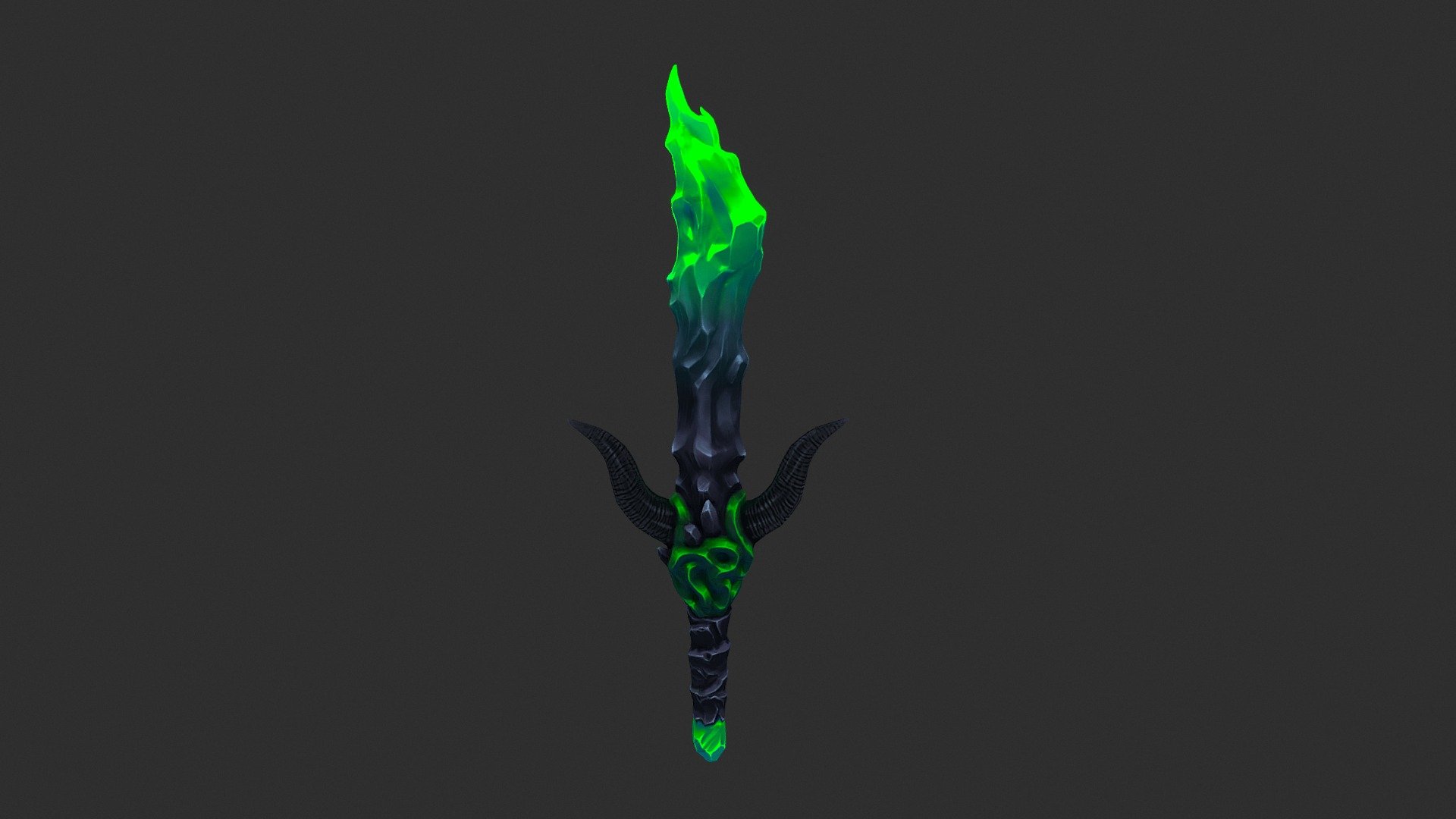 Stylized Demon Sword - 3D model by Grizzlewood [7e2511b] - Sketchfab