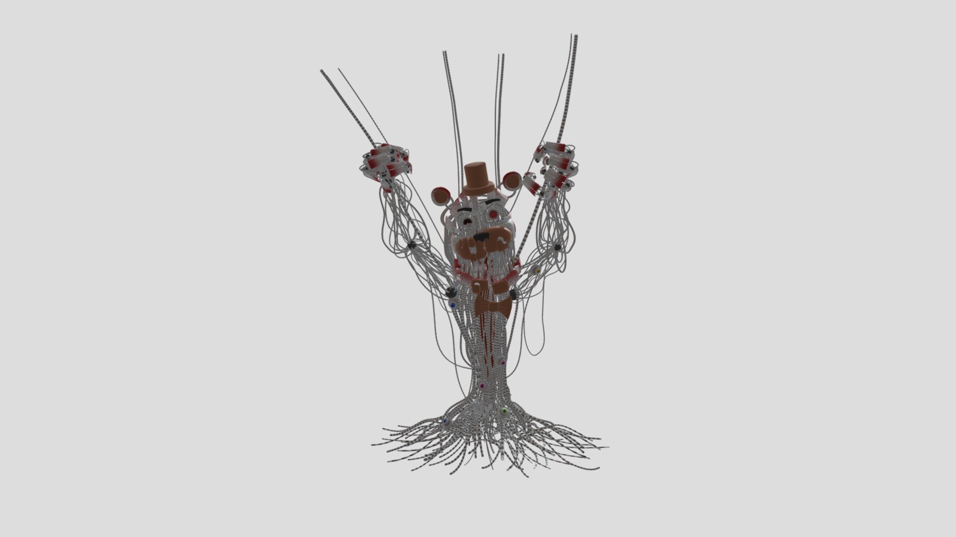 Molten Freddy - Download Free 3D model by dwall8611 [7e263bb] - Sketchfab
