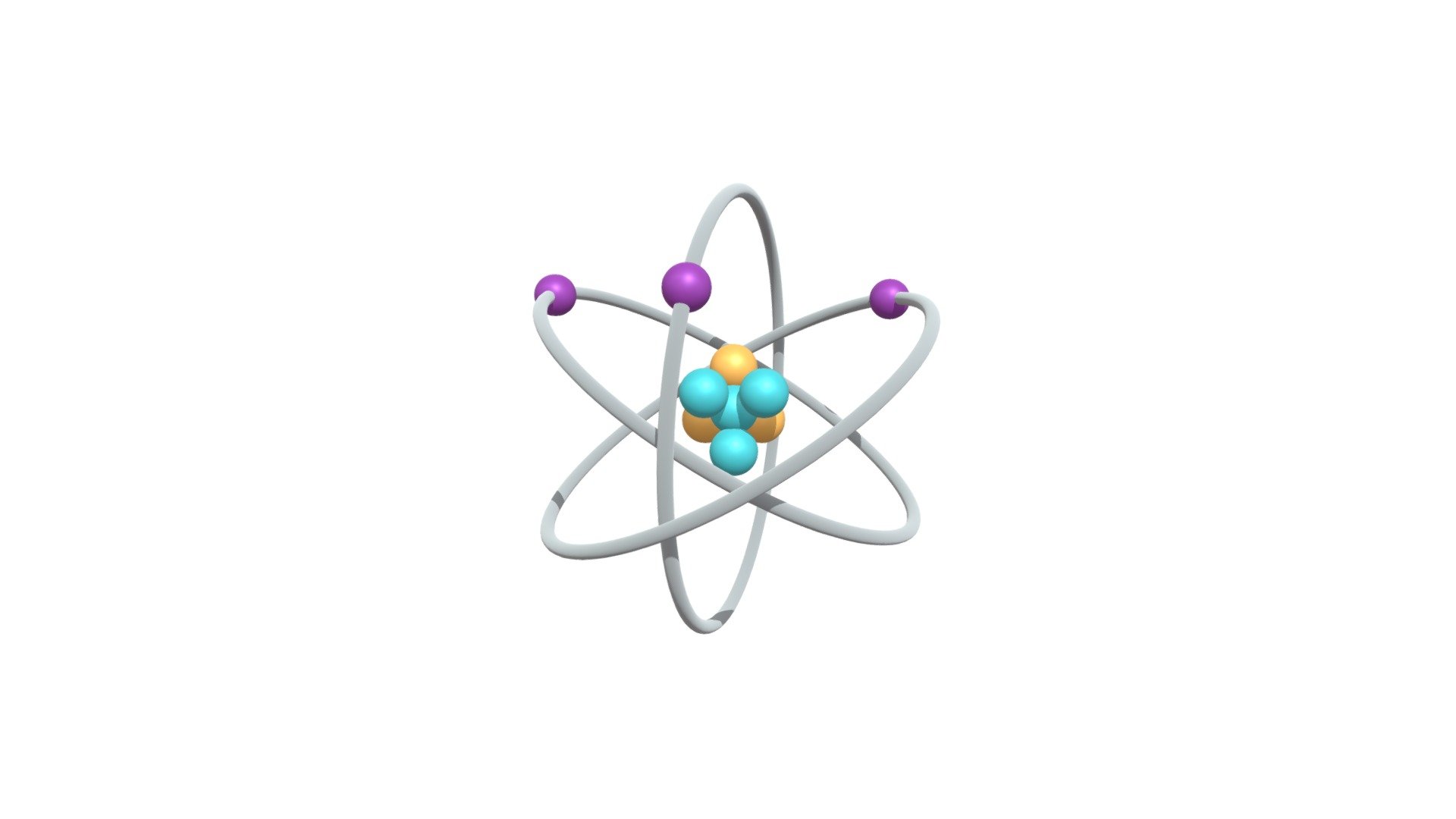 Rutherford Atom - 3D model by jannesileytte [7e2723d] - Sketchfab