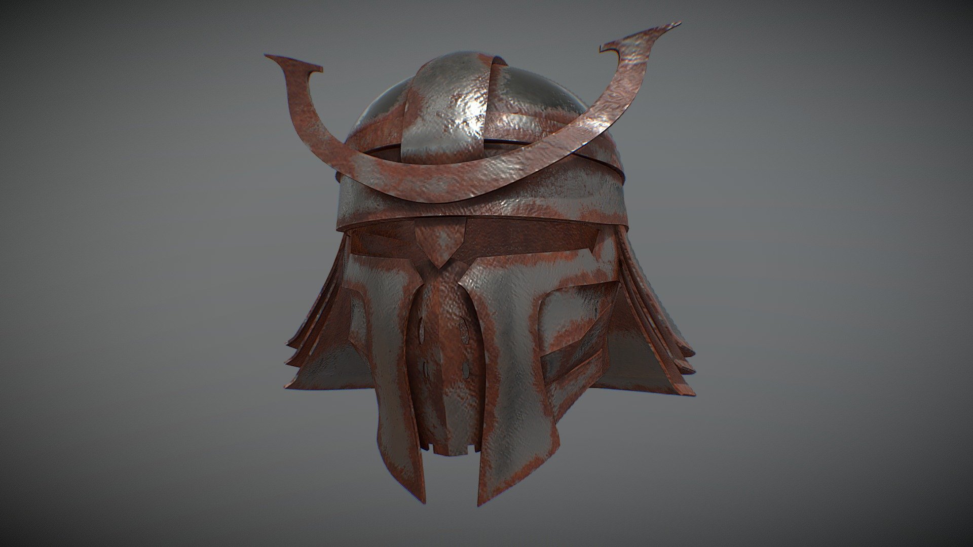 Rusty Warriors Helmet - Download Free 3D model by MotionStreamStudios ...
