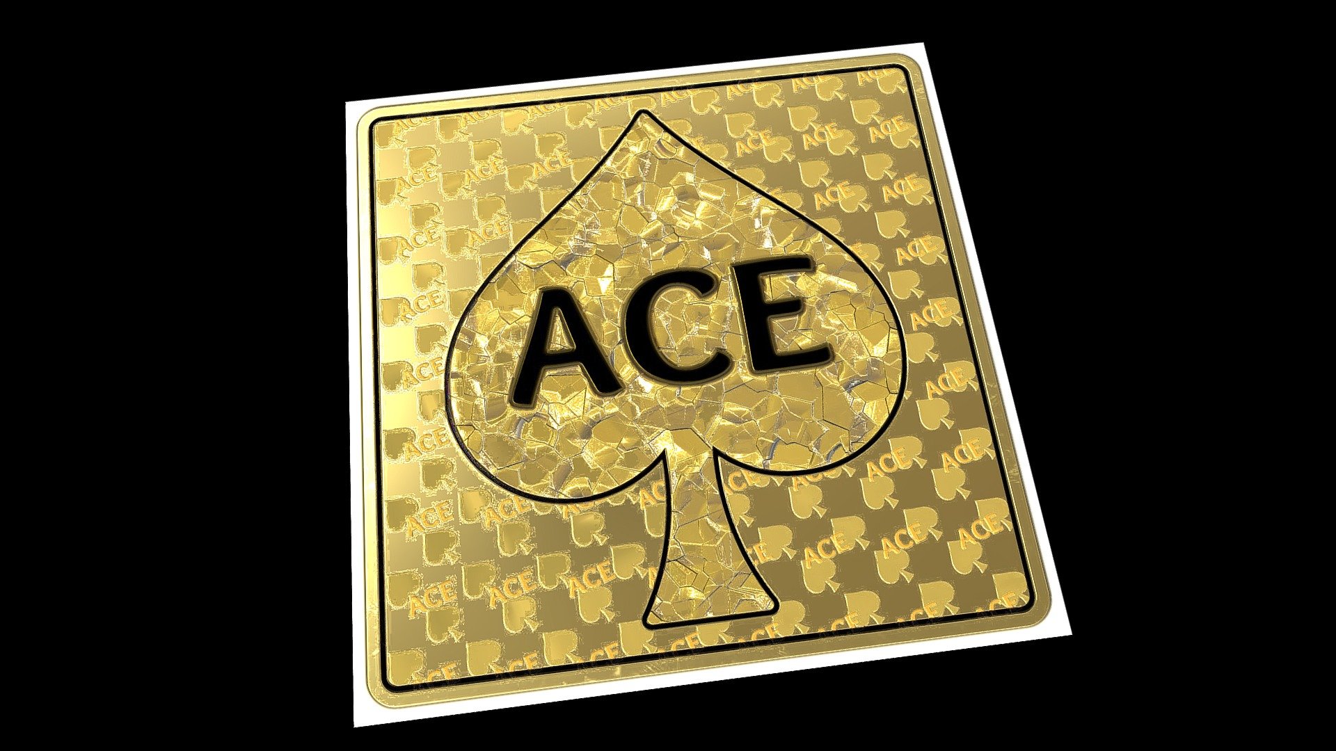 Ace Gold - 3D model by Pain (@noahkassem) [7e2730e] - Sketchfab