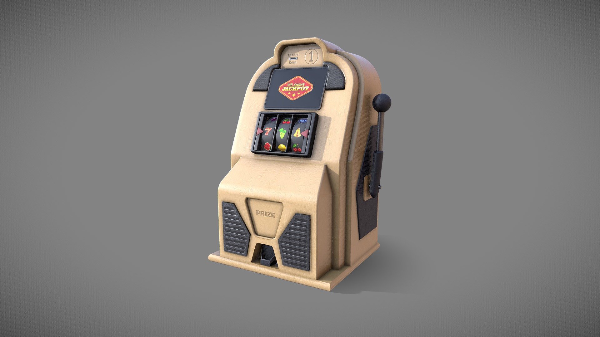 Slot Machine - Buy Royalty Free 3D model by AsafAriel [7e27caf ...